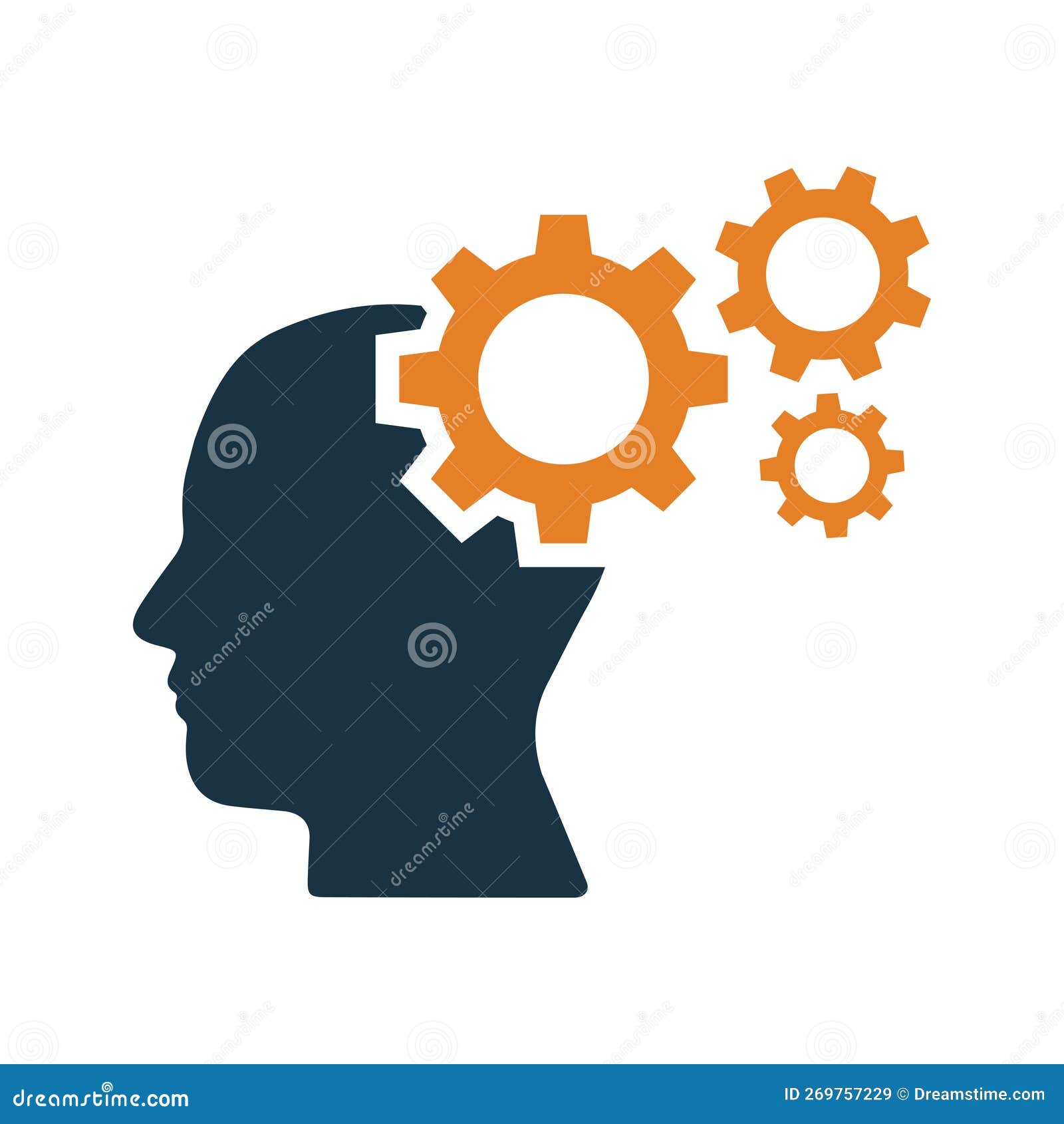 Strategic Thinking icon stock illustration. Illustration of ...