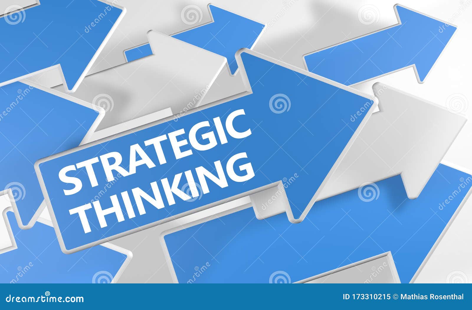 Strategic Thinking stock illustration. Illustration of think - 173310215
