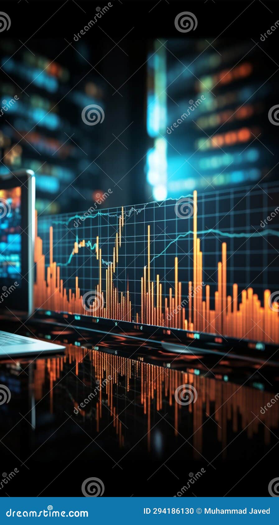 Strategic Visualization Business and Stock Graphs Decode Financial ...