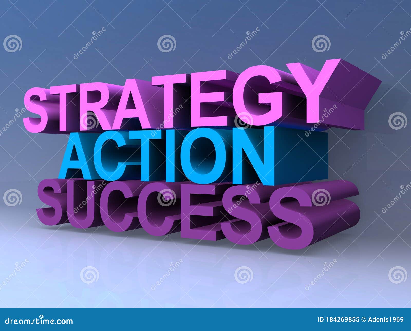 Strategy action success stock illustration. Illustration of leader ...