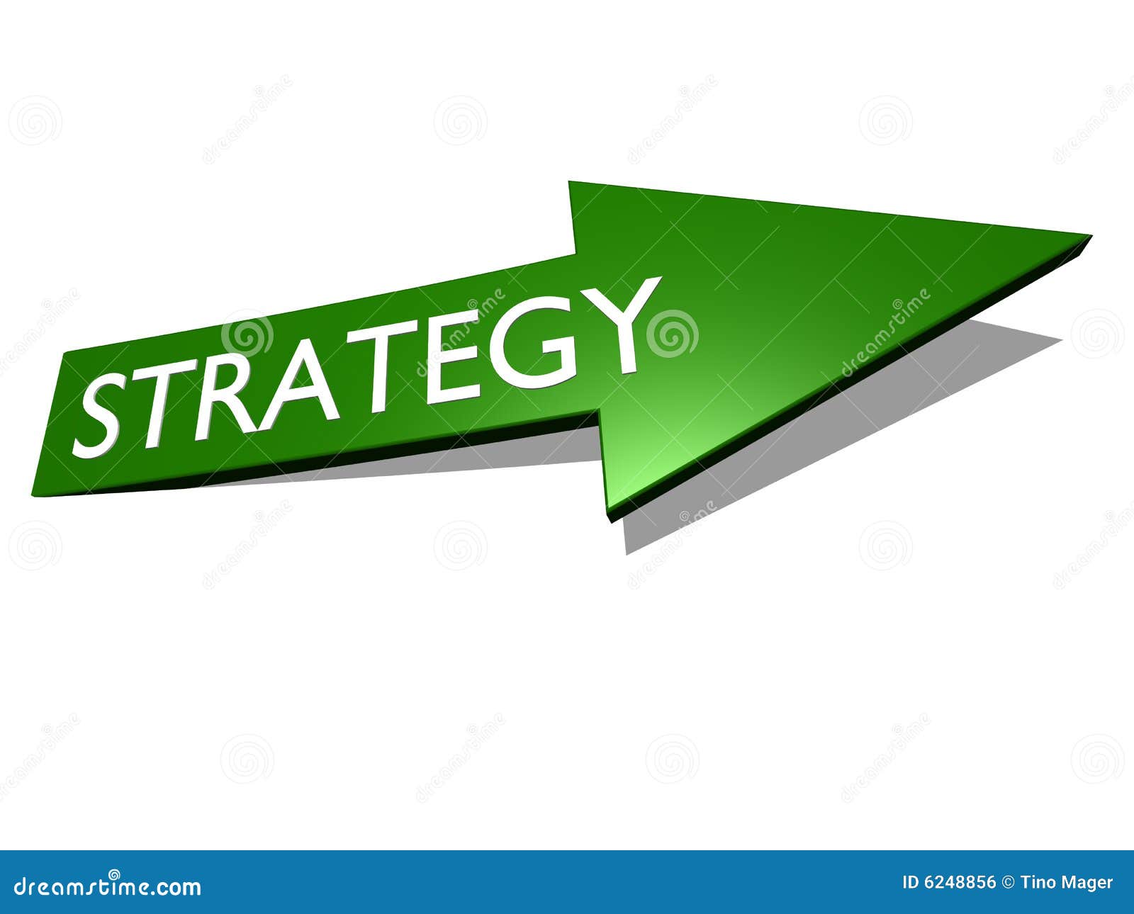 Strategy Arrow Royalty Free Stock Image - Image: 6248856