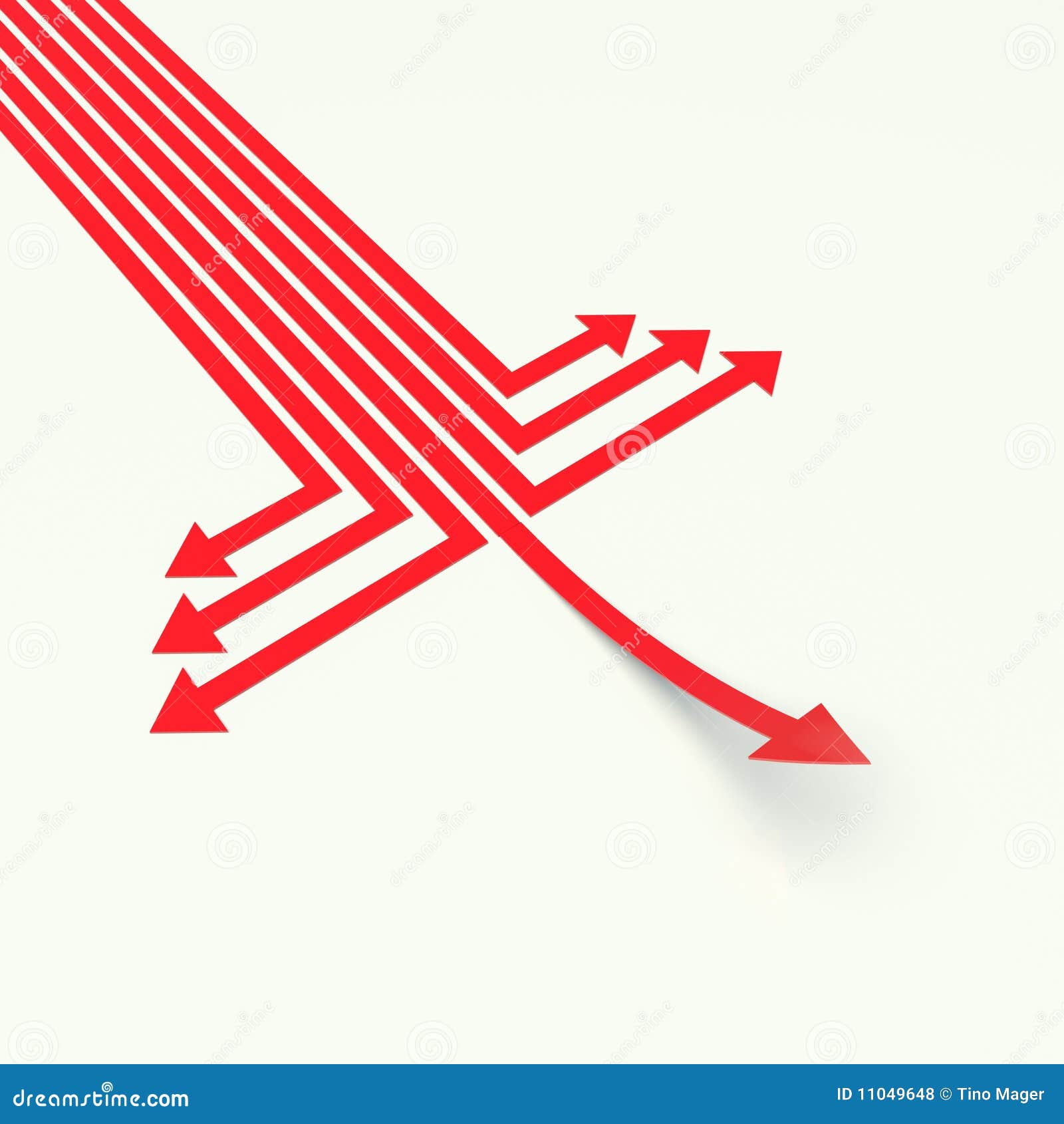 Right Direction Concept-Business Group Looks At Many Different ...