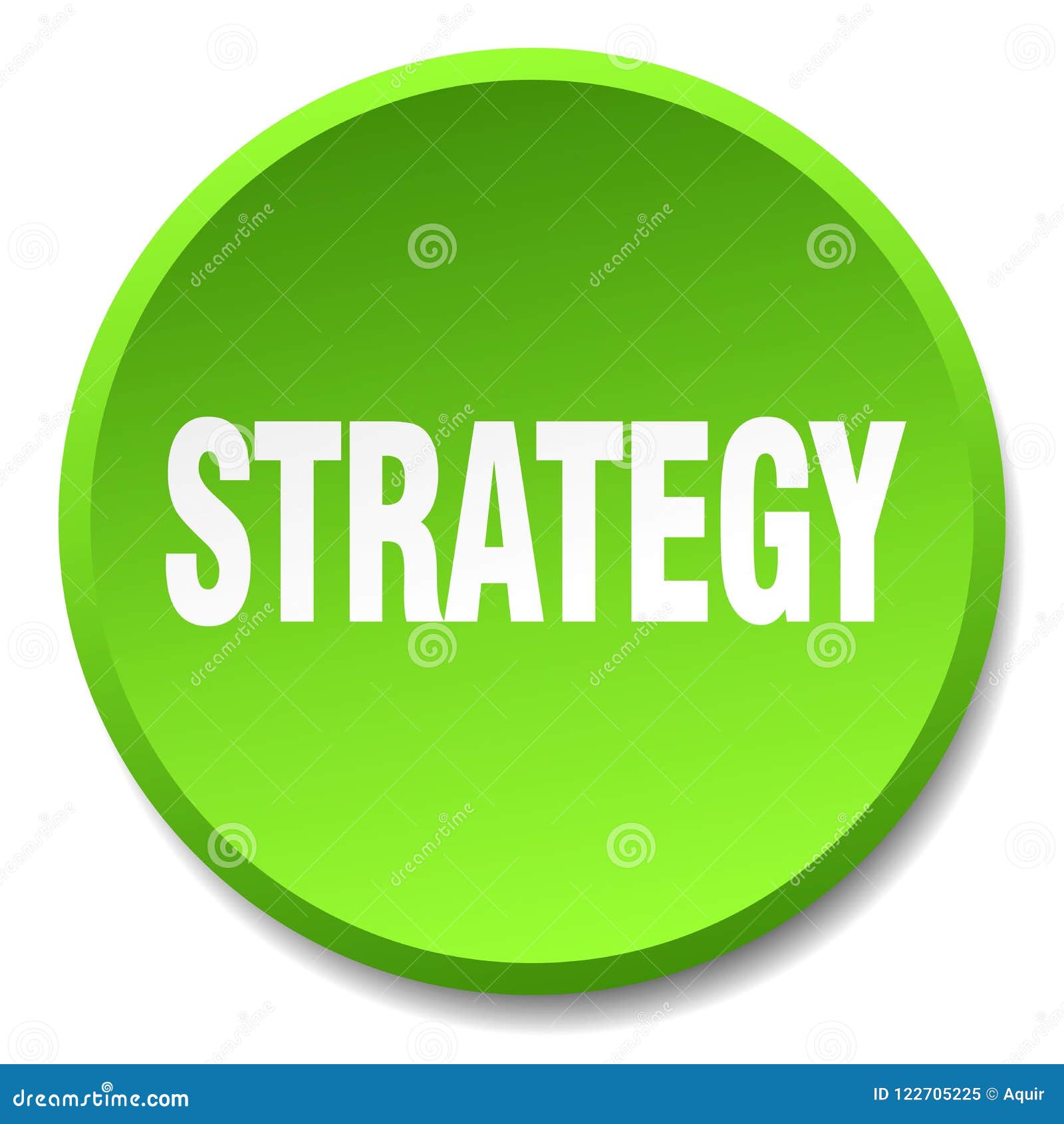 Strategy button stock vector. Illustration of vector - 122705225