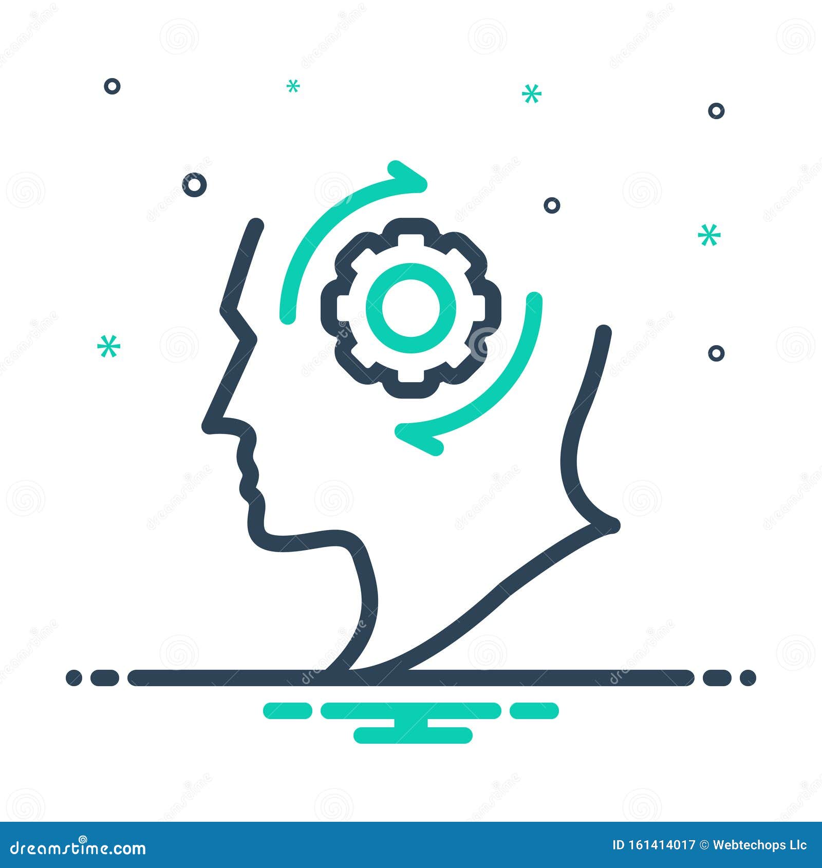 Mix Icon for Strategy Change, Strategy and Success Stock Vector ...