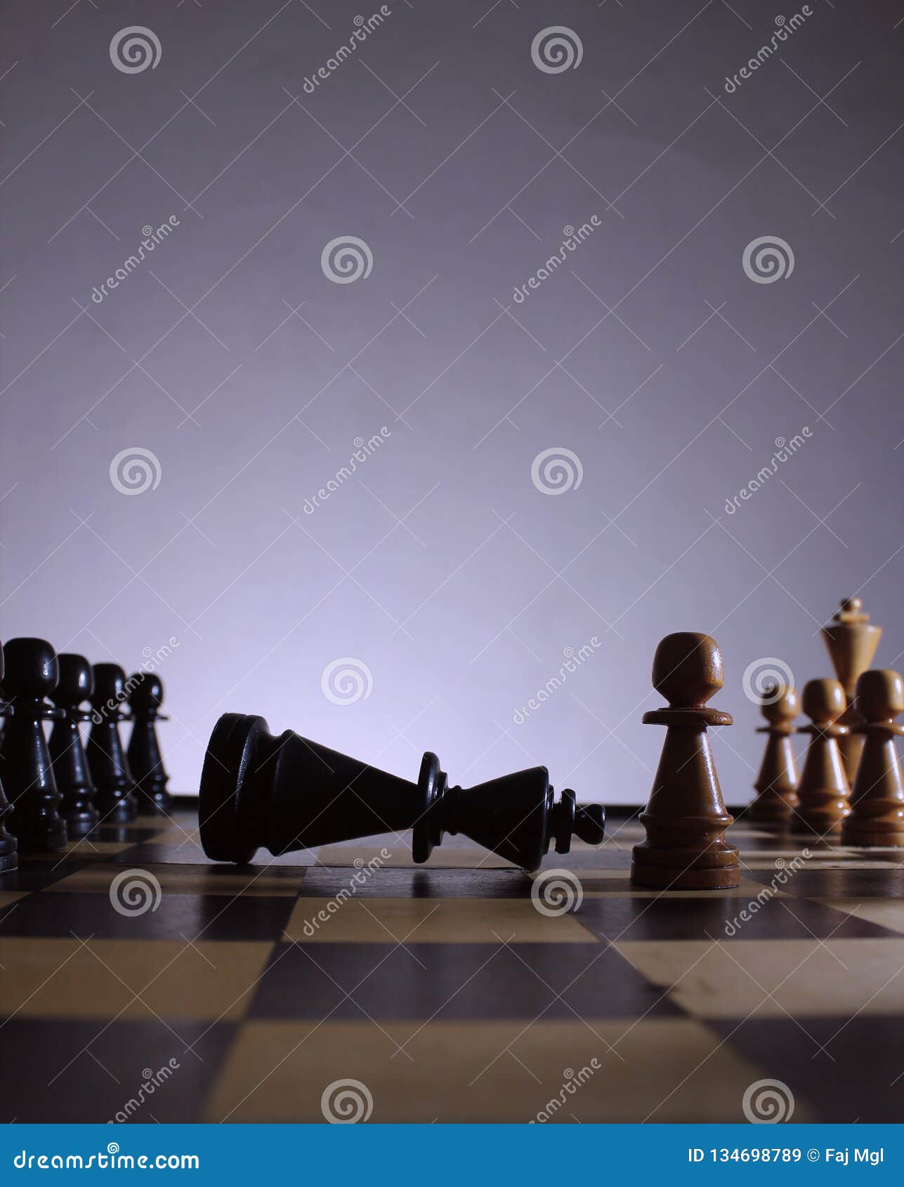 Strategy chess game stock image. Image of leader, brown - 134698789