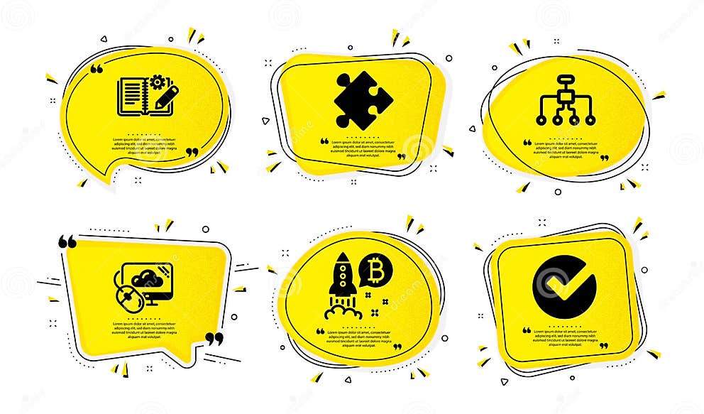 Strategy, Cloud Computing and Restructuring Icons Set. Vector Stock ...