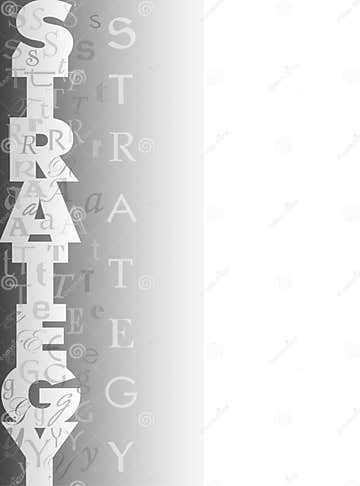 Strategy Collage Background Stock Illustration - Illustration of icon ...