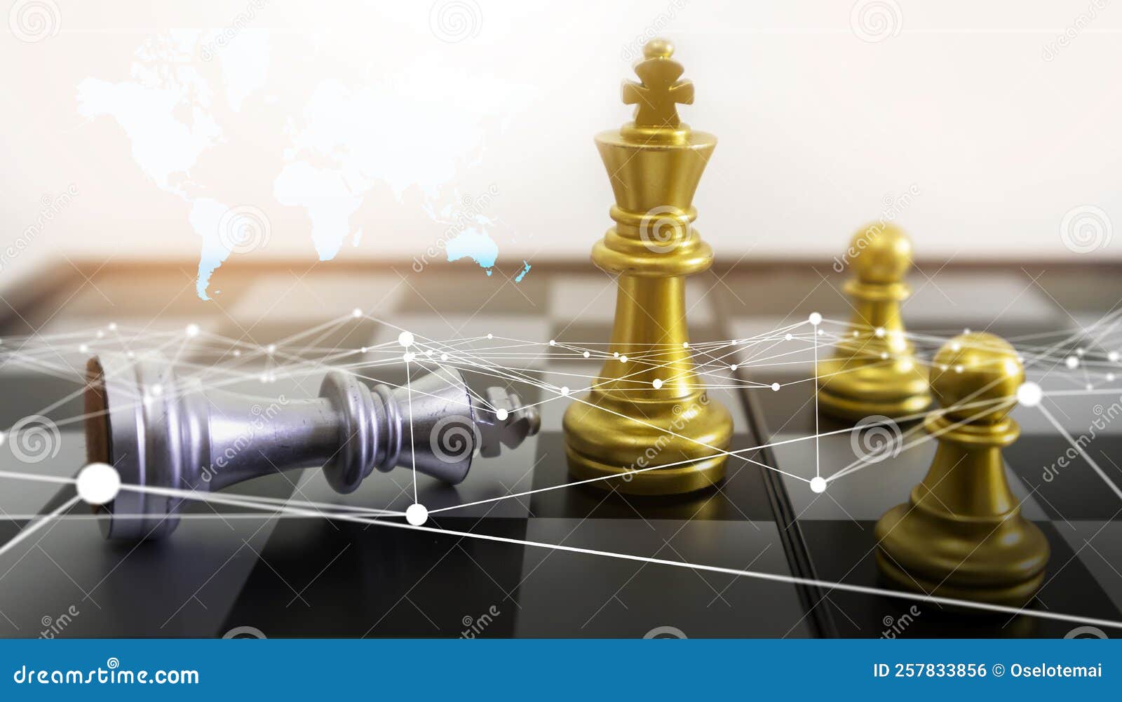 Strategy Competition Winner,competitive Strategy Planning Concept Stock ...