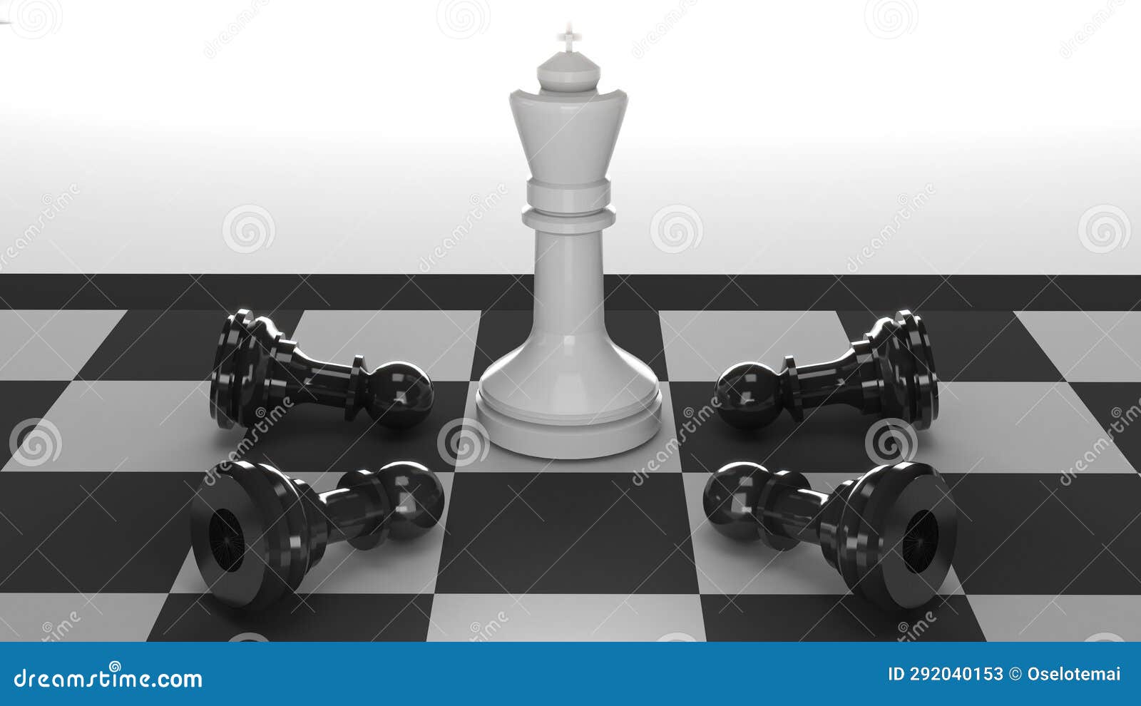 Strategy Competition Winner,competitive Strategy Planning Concept,3D ...