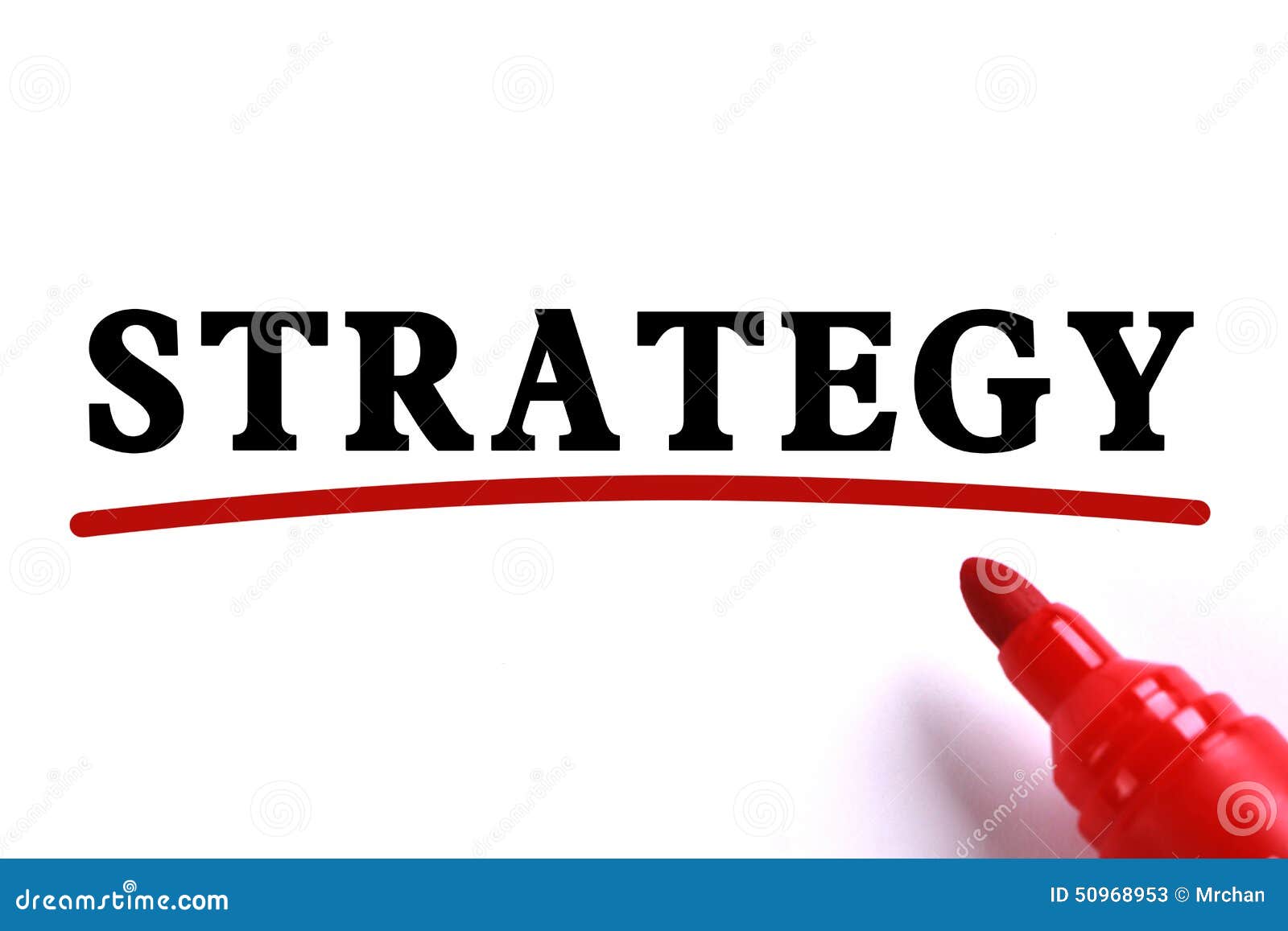 Strategy Concept stock illustration. Illustration of guide - 50968953