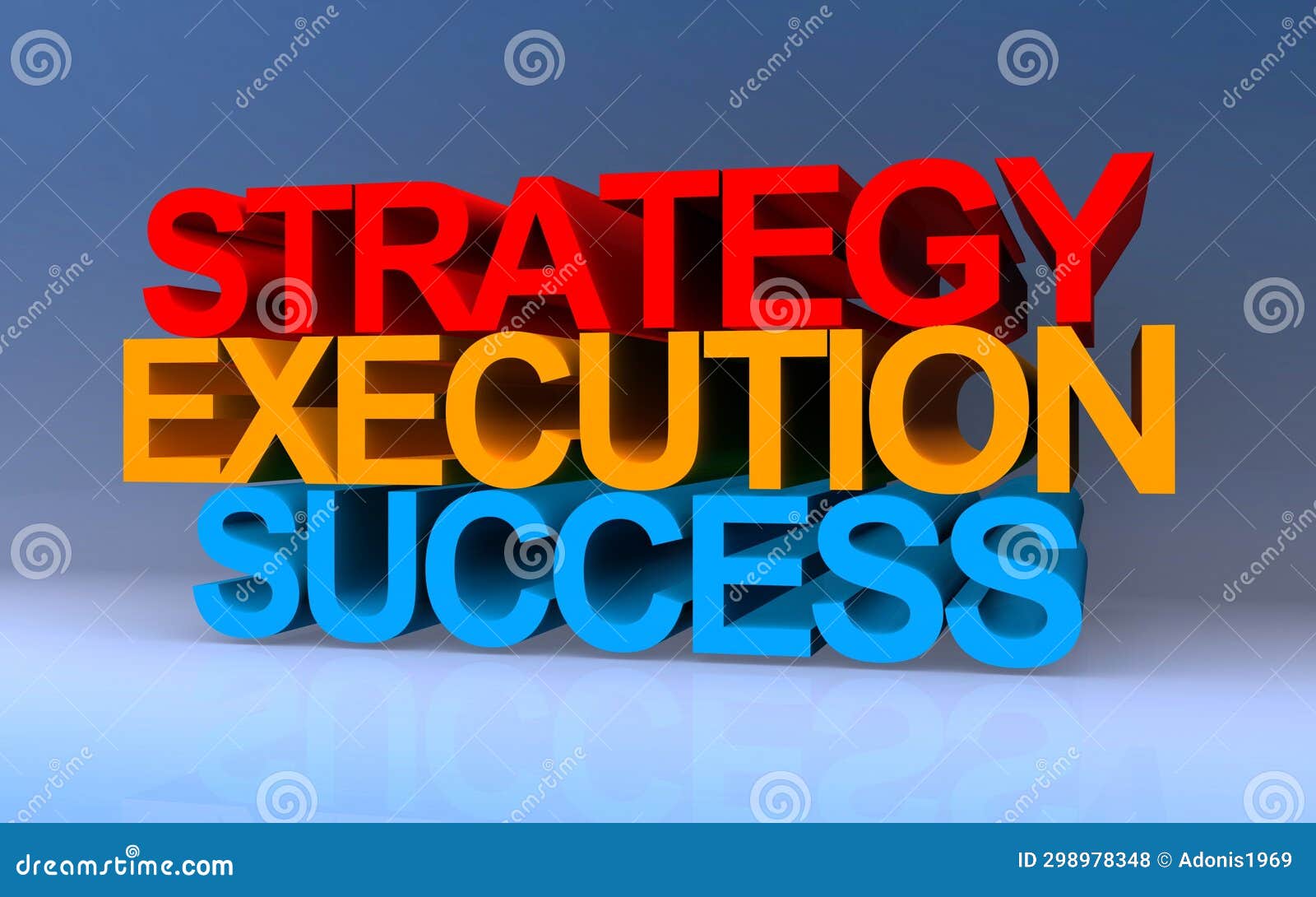 Strategy, Execution And Success Illustration Royalty-Free Cartoon ...