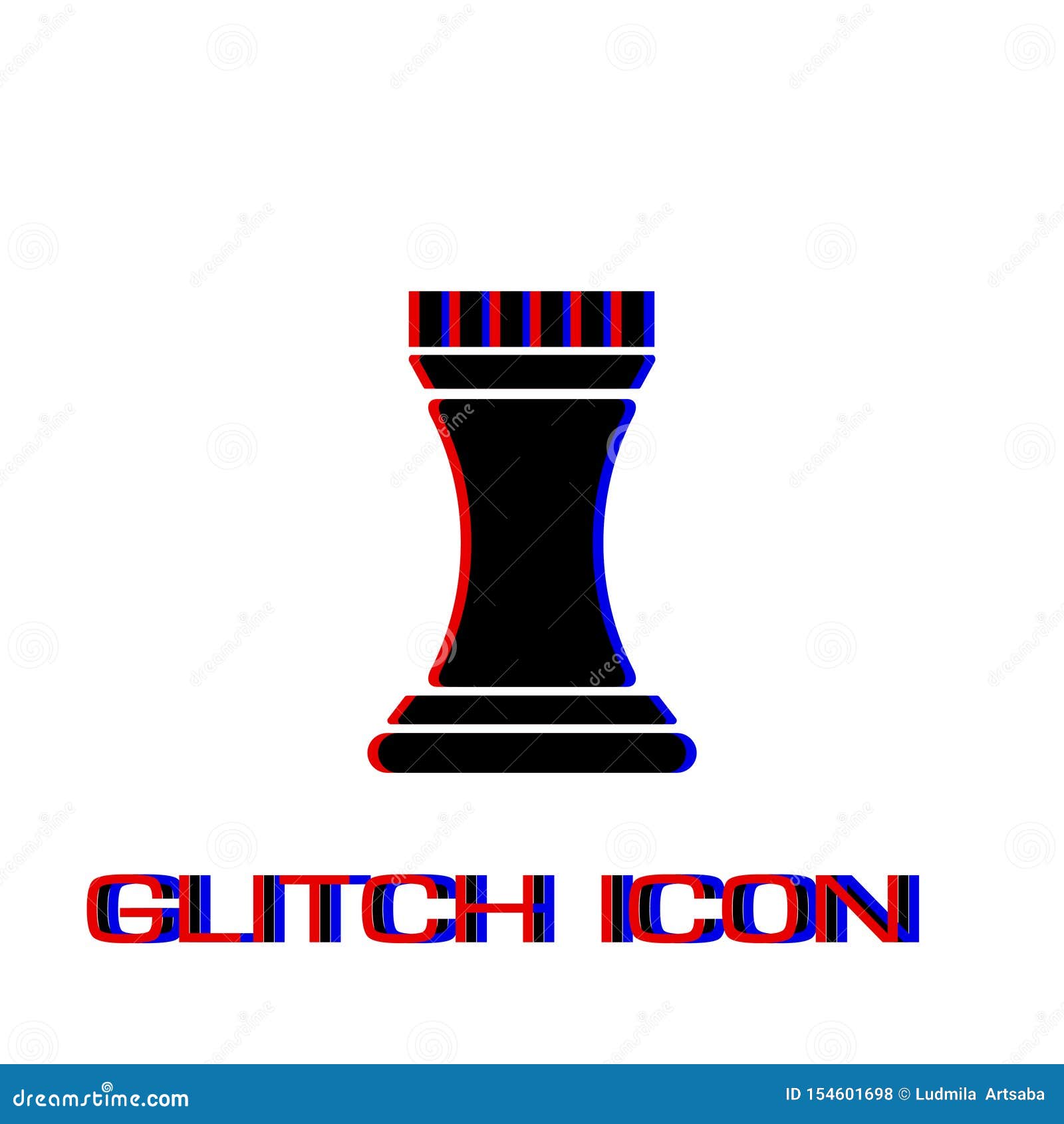 Strategy icon flat stock illustration. Illustration of email - 154601698