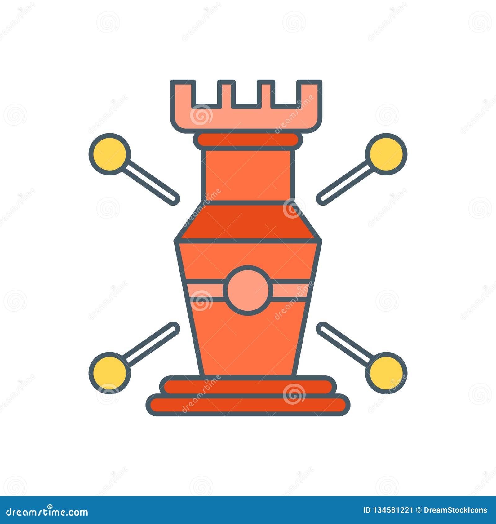 Strategy Icon Vector Isolated on White Background, Strategy Sign Stock ...