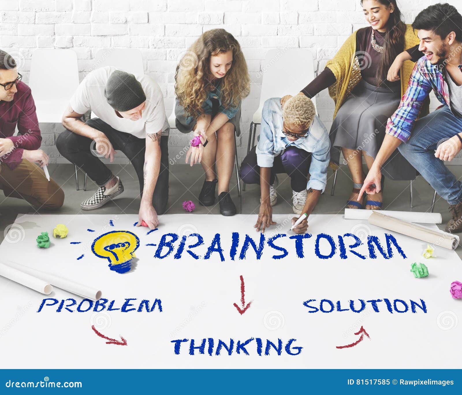 Strategy Idea Plan Brainstorm Analysis Concept Stock Image - Image of ...