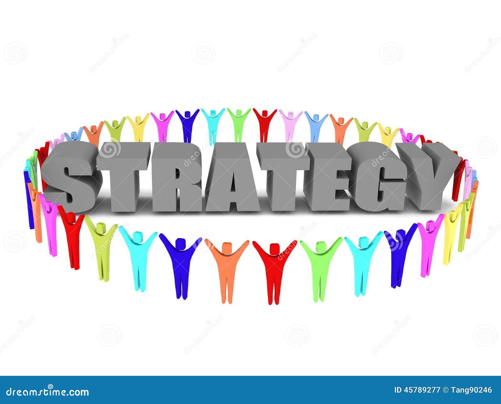Strategy stock illustration. Illustration of business - 45789277