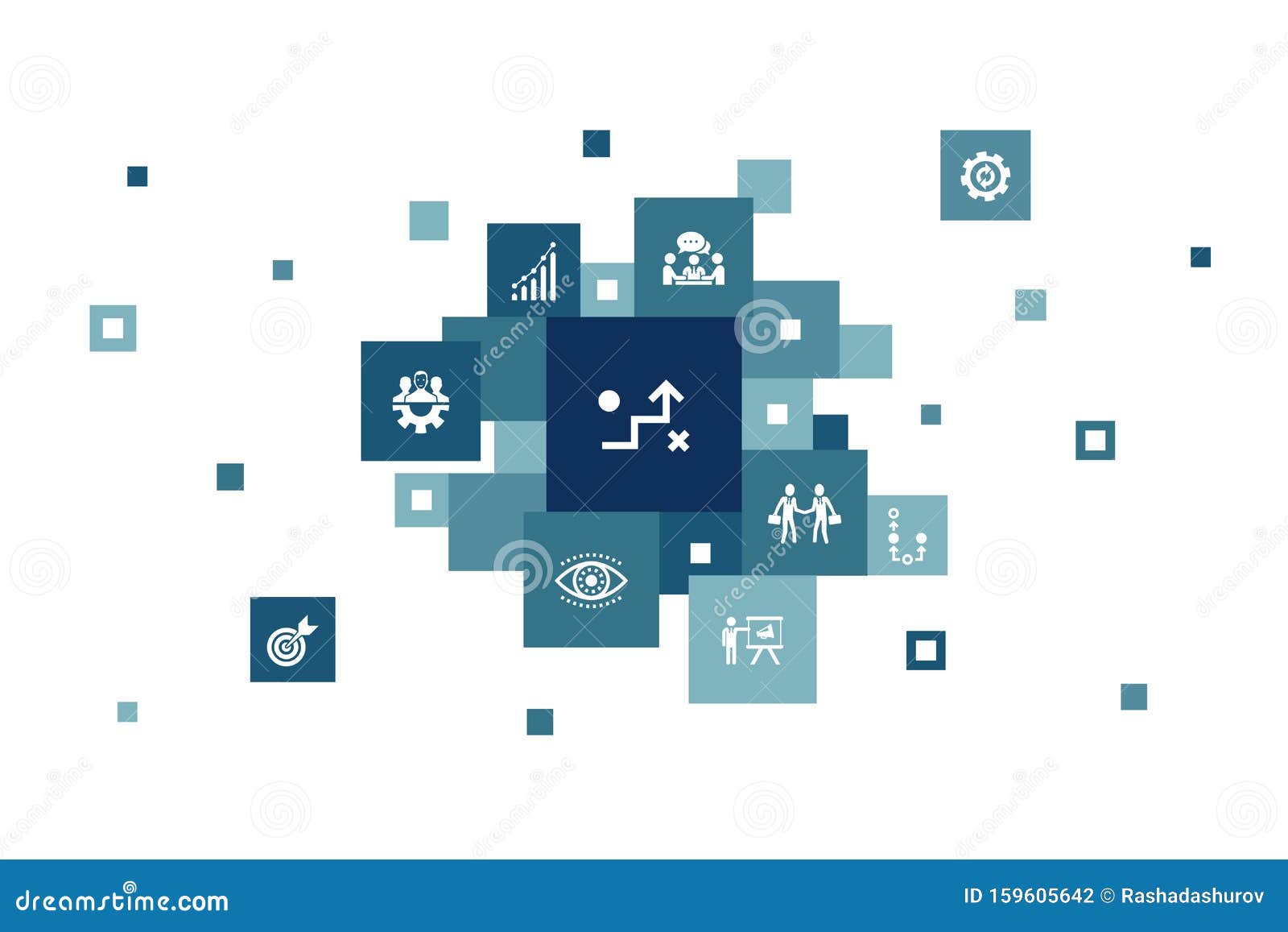 Strategy Infographic 10 Steps Pixel Stock Vector - Illustration of ... Strategy Infographic 10 Steps Pixel Stock Vector - Illustration of ...
