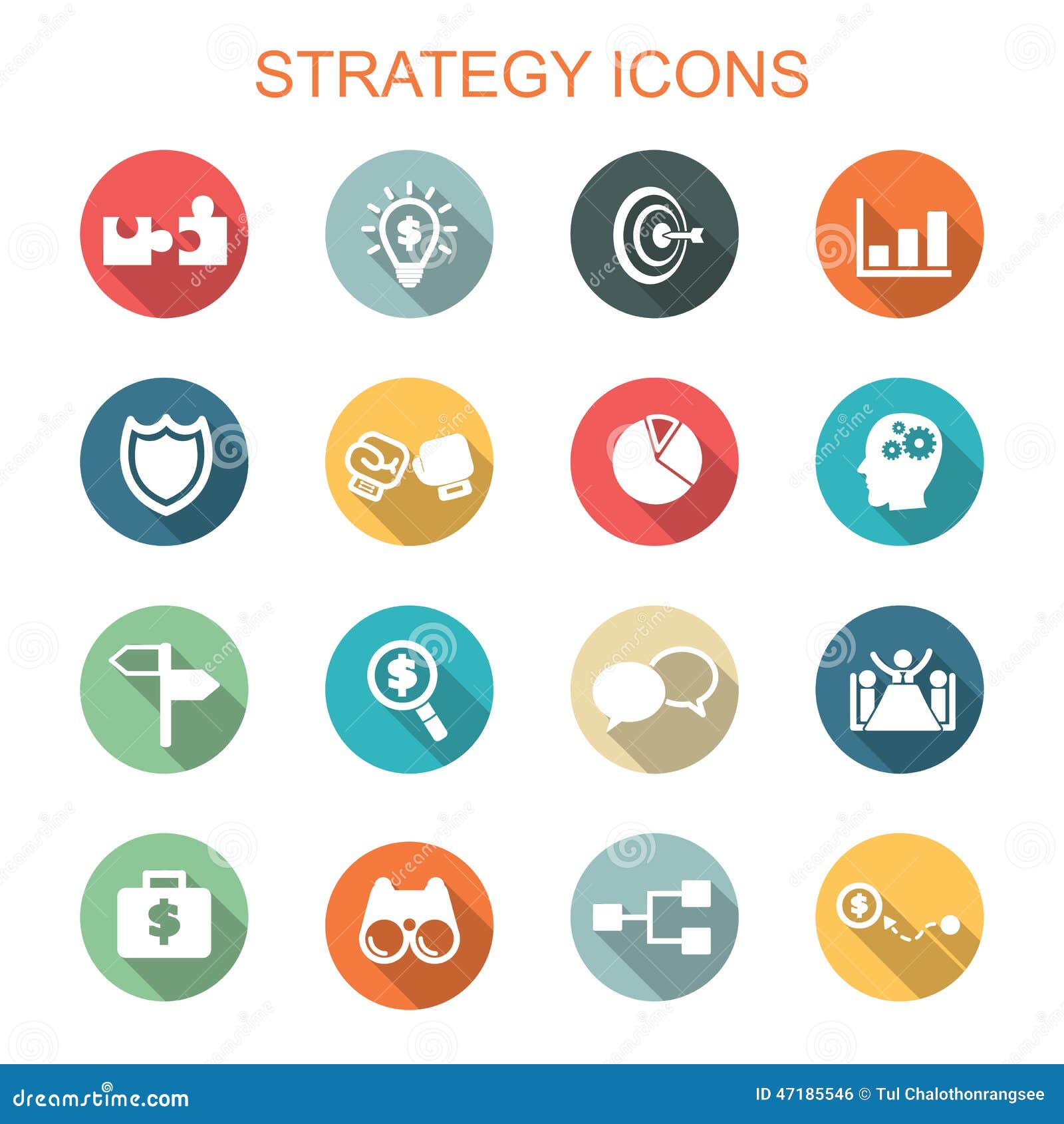 Strategy Of Long Term Planning Cartoon Vector | CartoonDealer.com ...