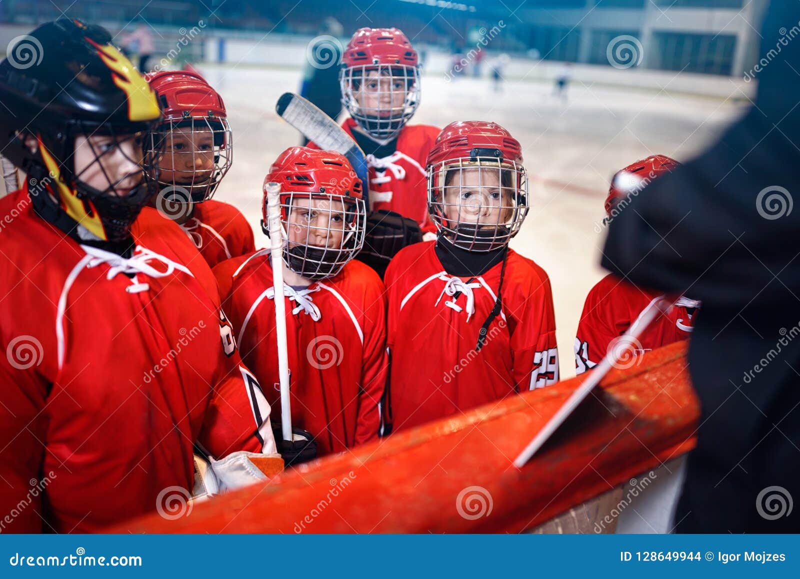 Strategy Plan Tactics in Hockey Stock Photo - Image of hockey, active ...