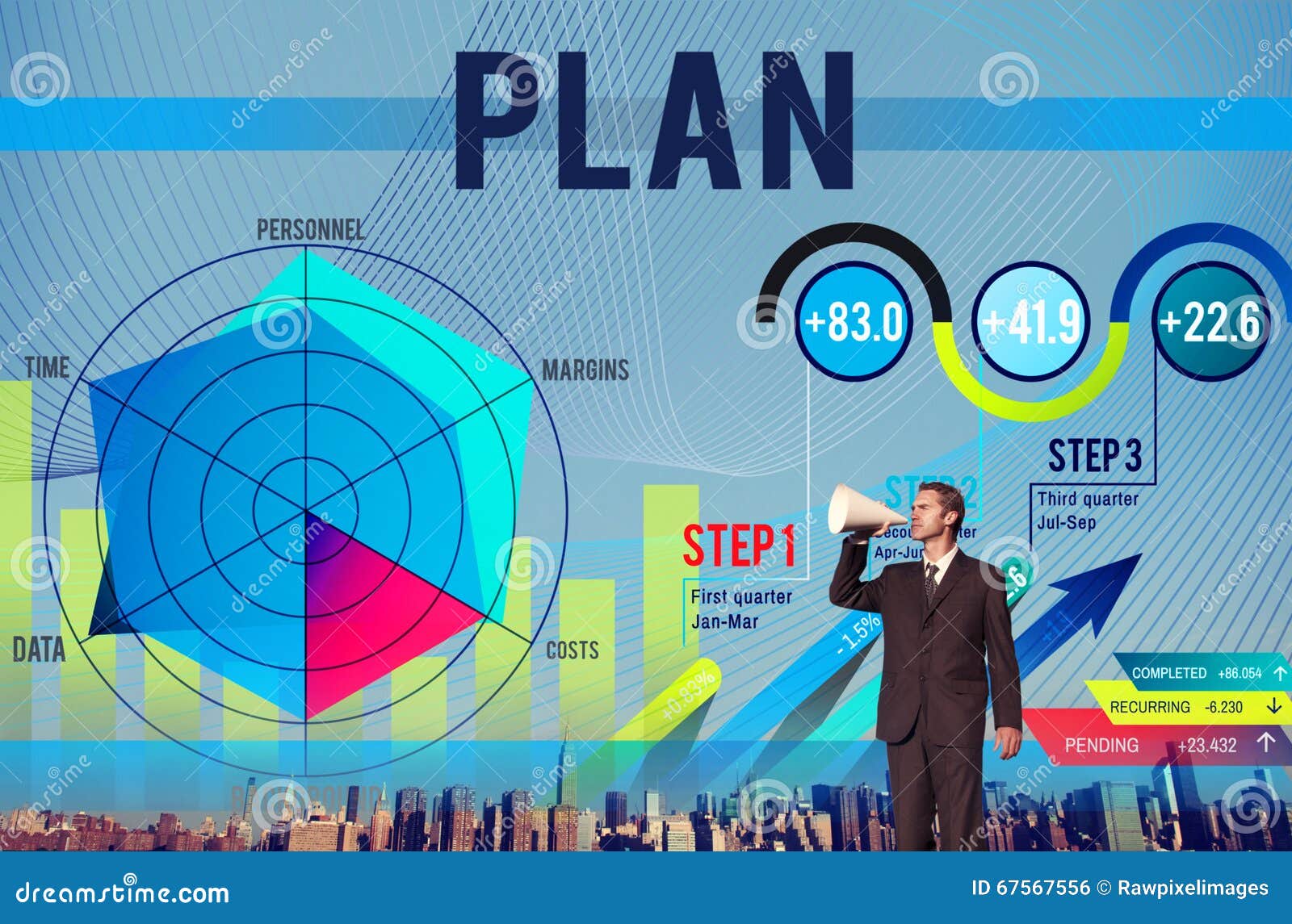 Strategy Planning Vision Growth Success Concept Stock Photo - Image of ...