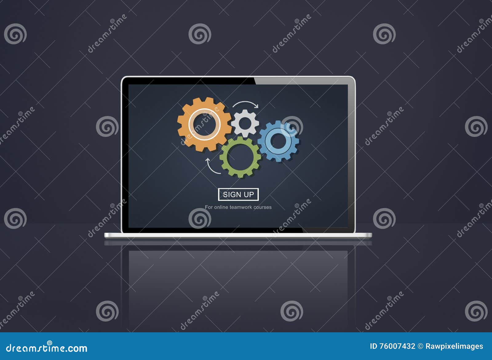 Strategy Process Cog Analysis Concept Stock Illustration - Illustration ...