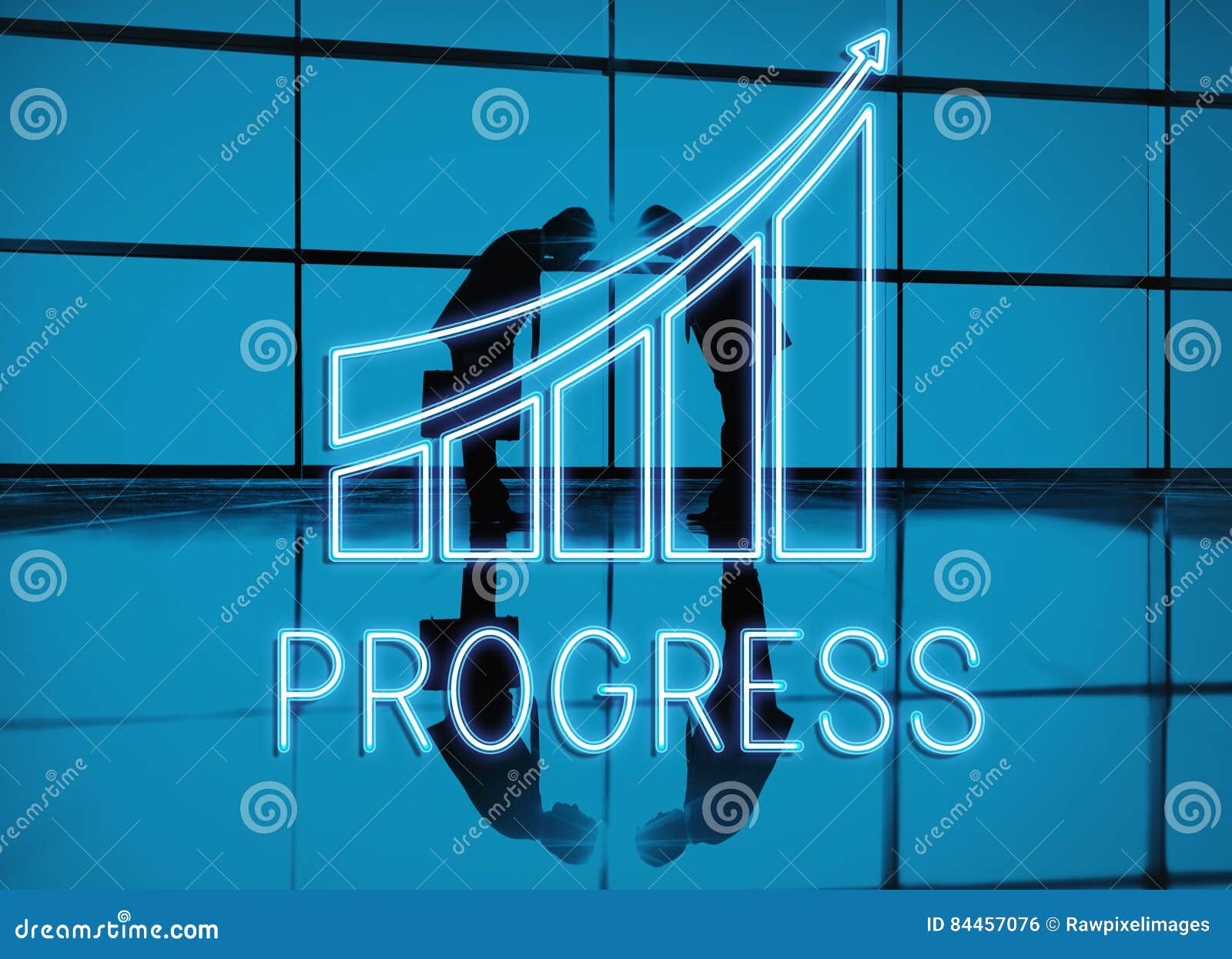 Strategy Progress Economy Growth Concept Stock Illustration ...