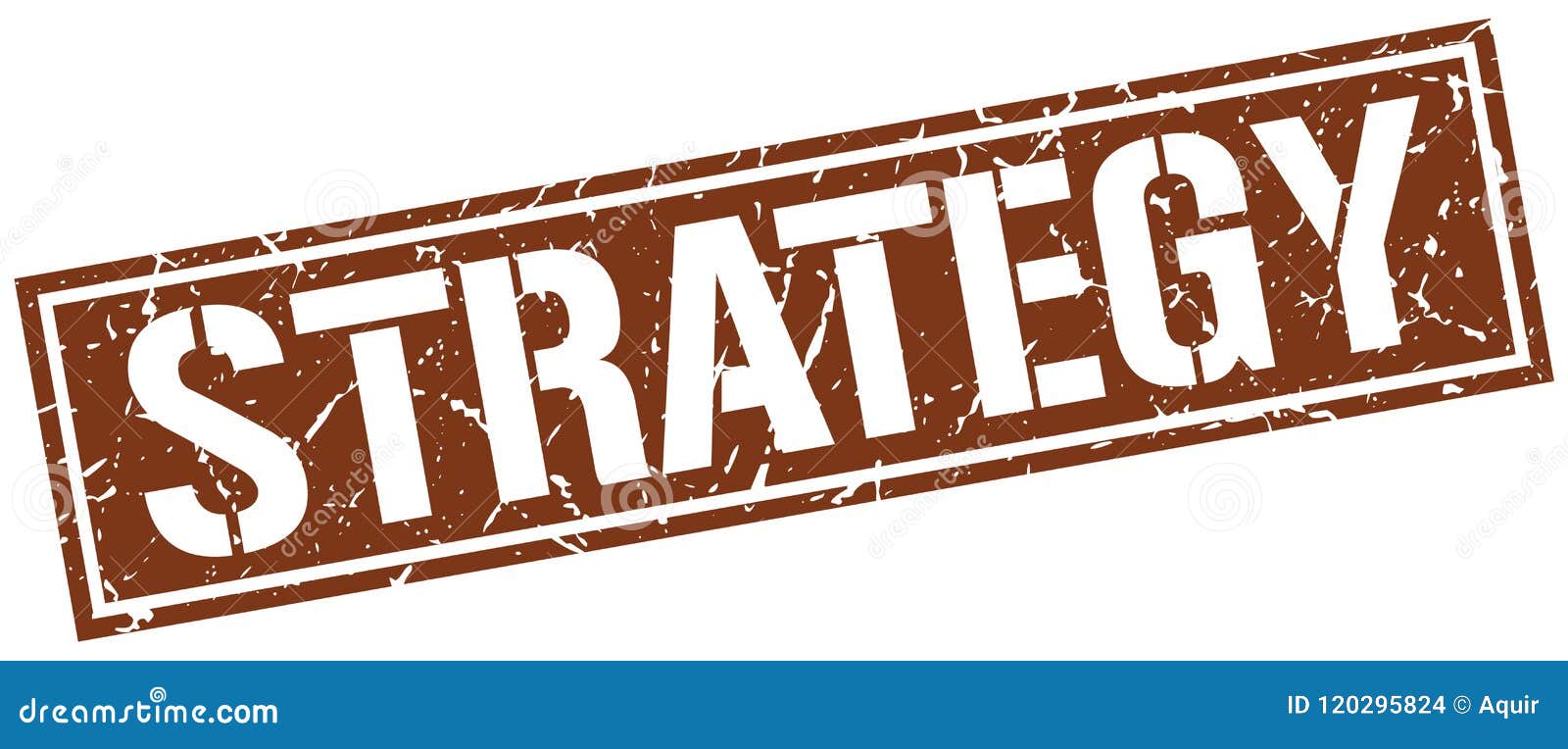 Strategy stamp stock vector. Illustration of strategy - 120295824
