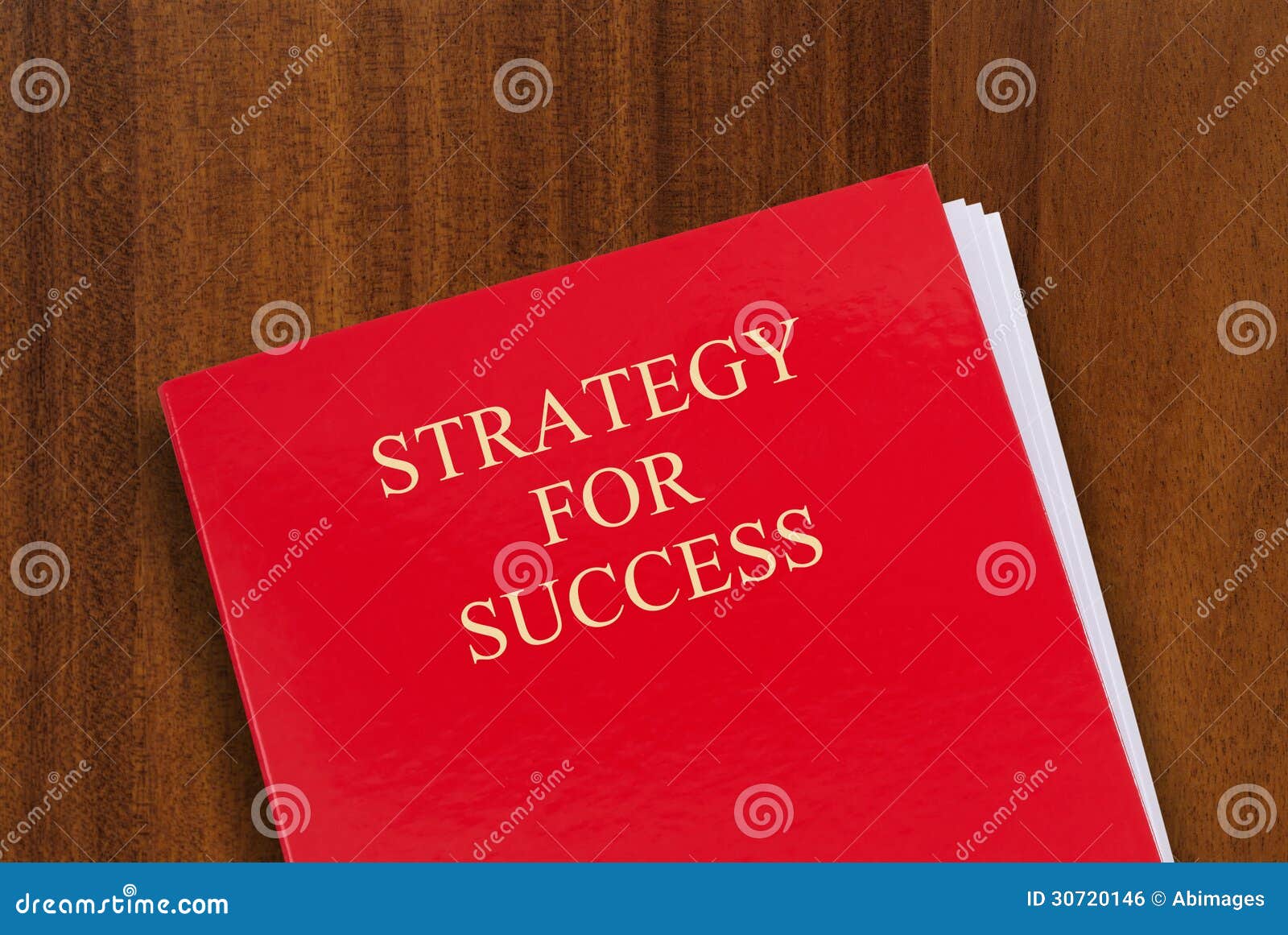 Strategy for success stock photo. Image of pages, title - 30720146