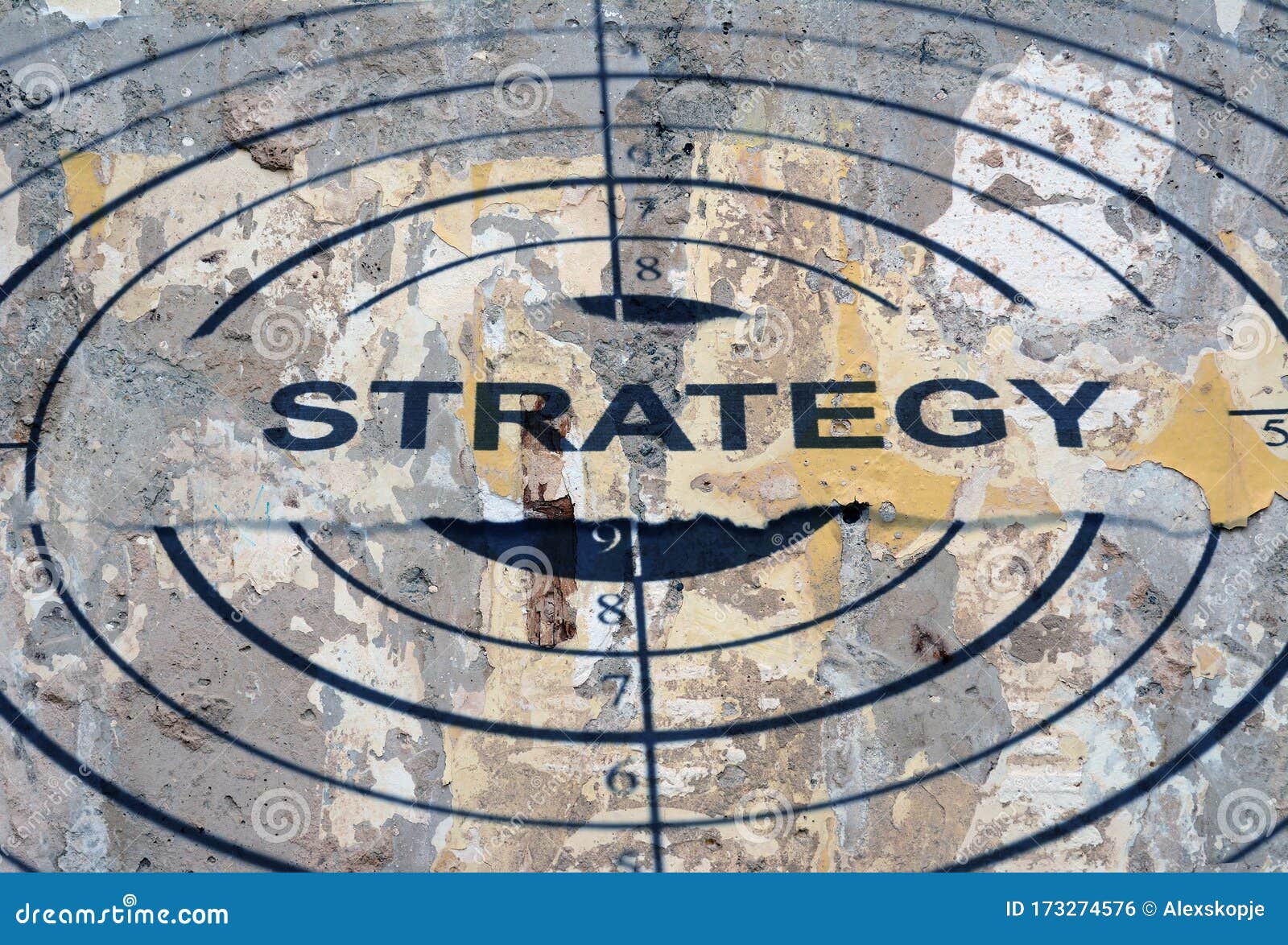 Strategy target stock photo. Image of selective, ideas - 173274576