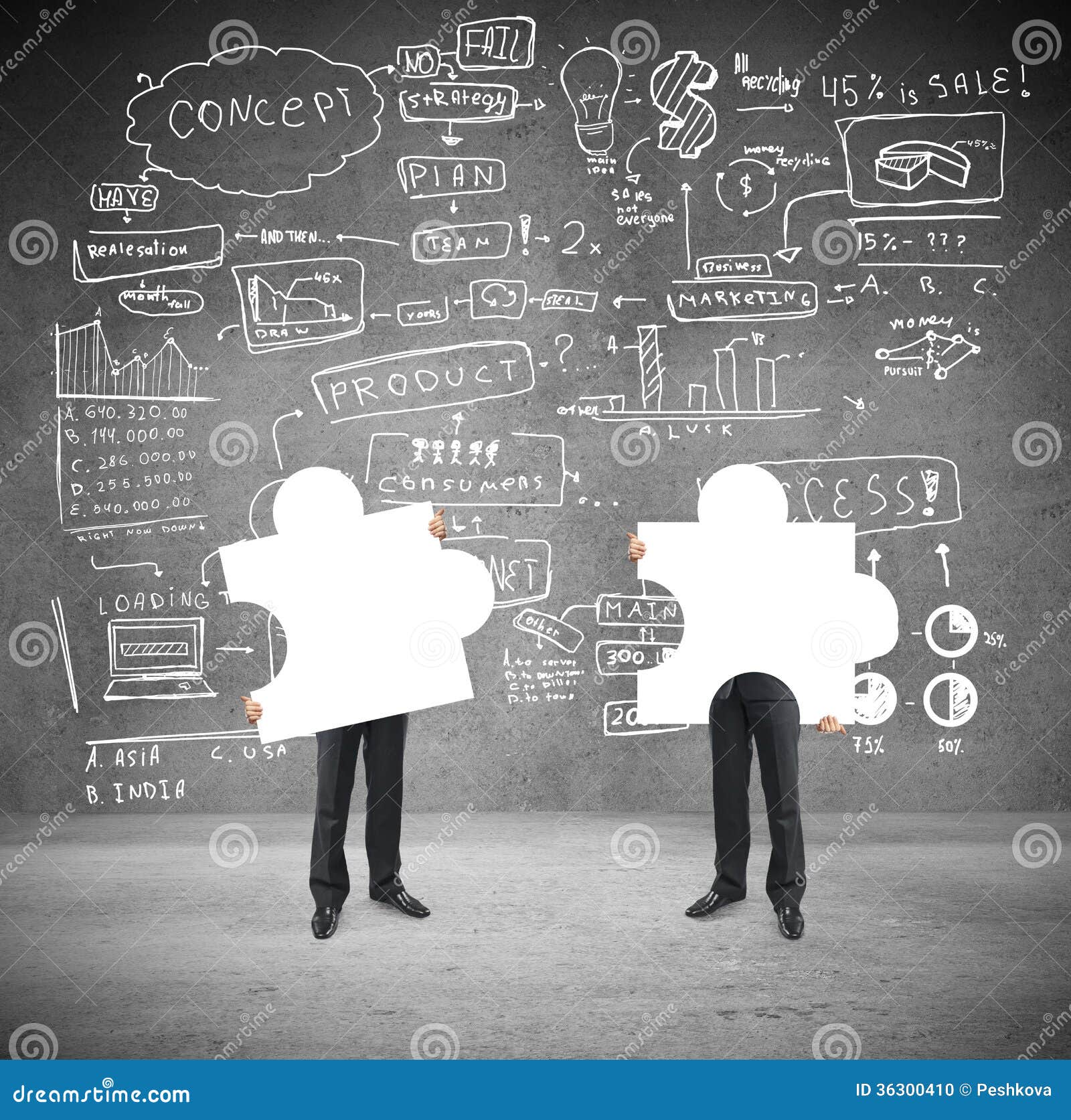 Strategy on wall stock photo. Image of moving, goal, corporate - 36300410