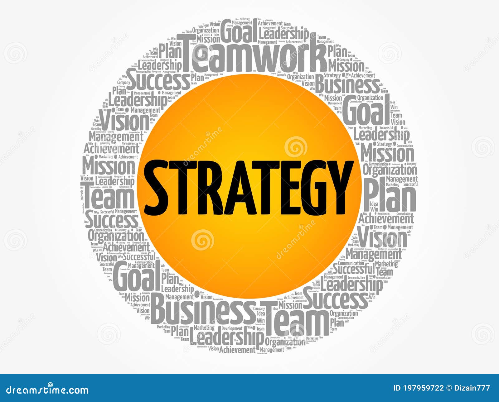 Strategy Collage Background Royalty-Free Stock Image | CartoonDealer ...