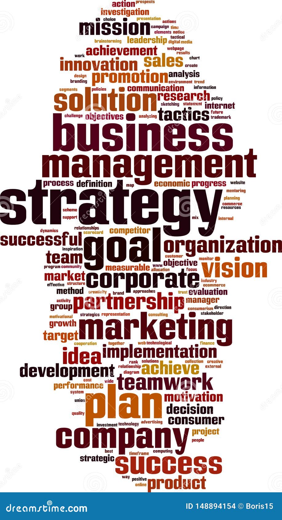 Strategy word cloud stock vector. Illustration of policy - 148894154