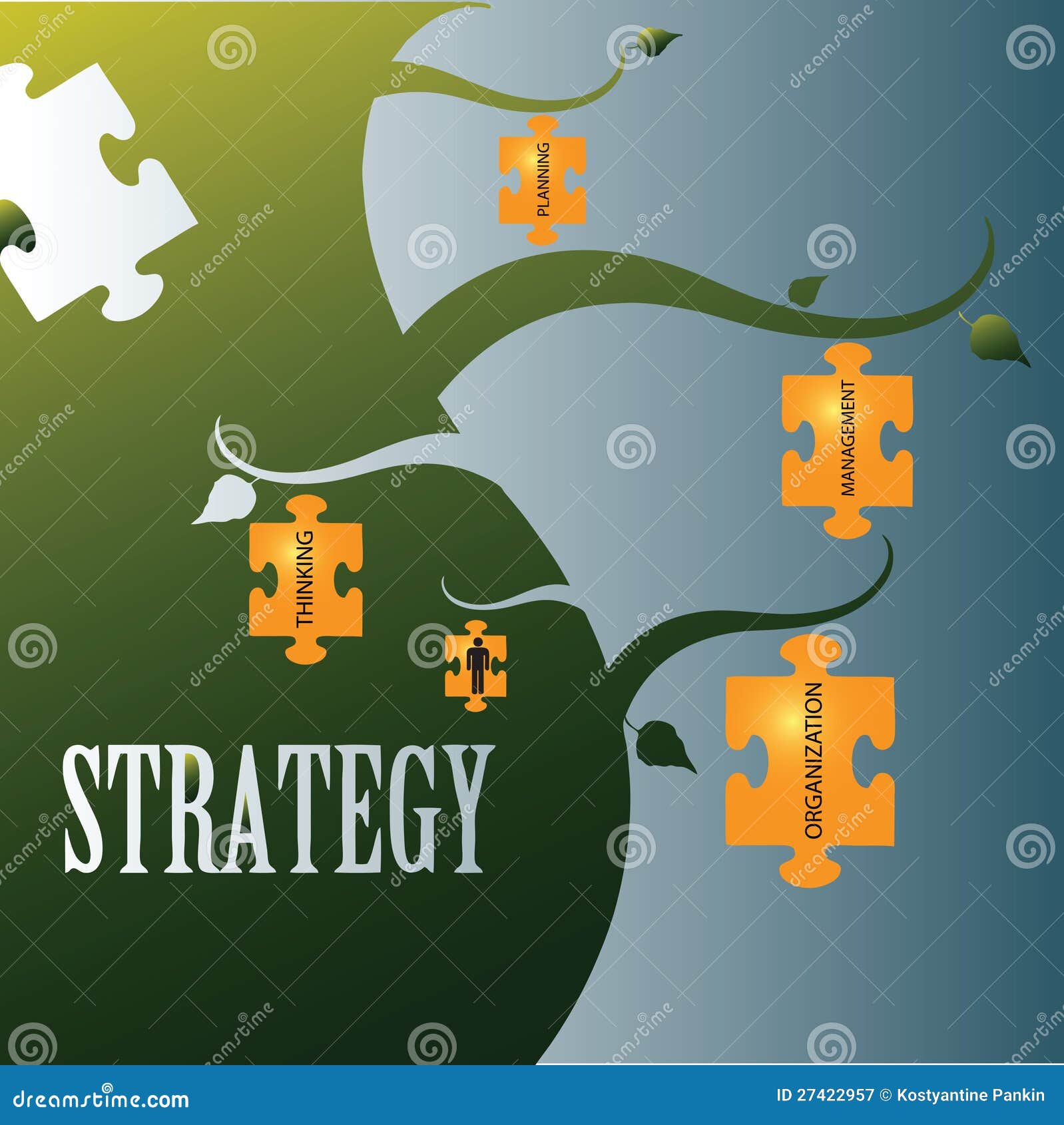 Strategy Words stock vector. Illustration of definition - 27422957