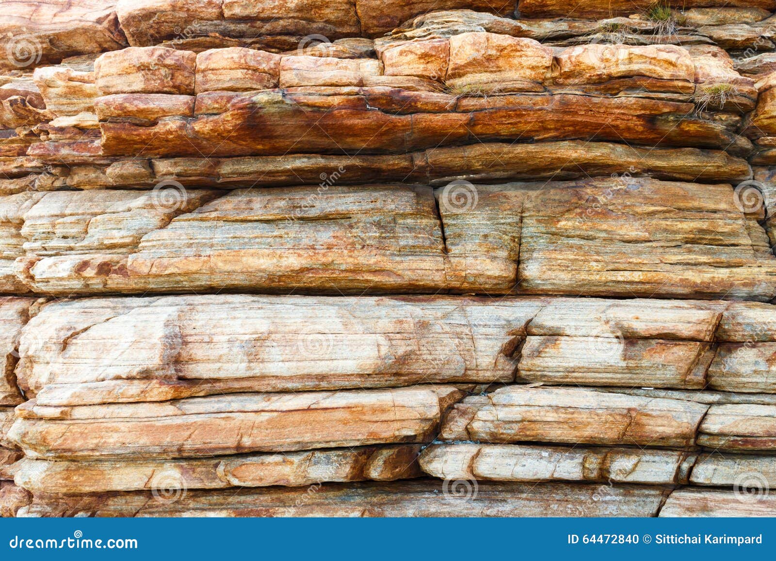 Strati Della Roccia Dell'arenaria Fotografia Stock - Immagine di rosso ...