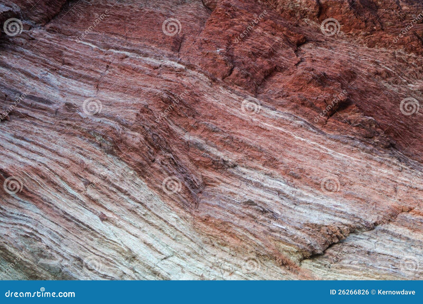 Stratified Rock in Cliff Face Stock Photo - Image of stratified ...