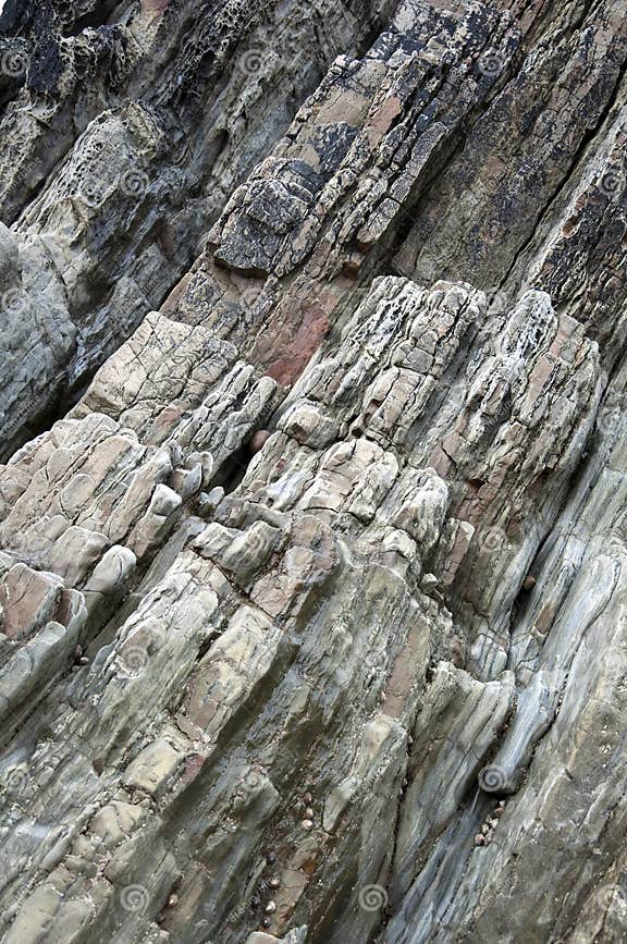 Stratified Rocks stock photo. Image of texture, close - 11108918