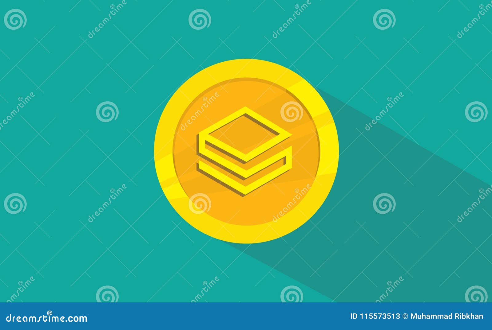 Stratis Cryptocurrency Symbol Vector Illustration | CartoonDealer.com #110066318