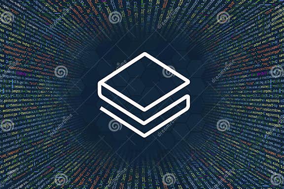 Stratis Strat Cryptocurrency Symbol A Tunnel From A Computer Program Code Programmer Strings