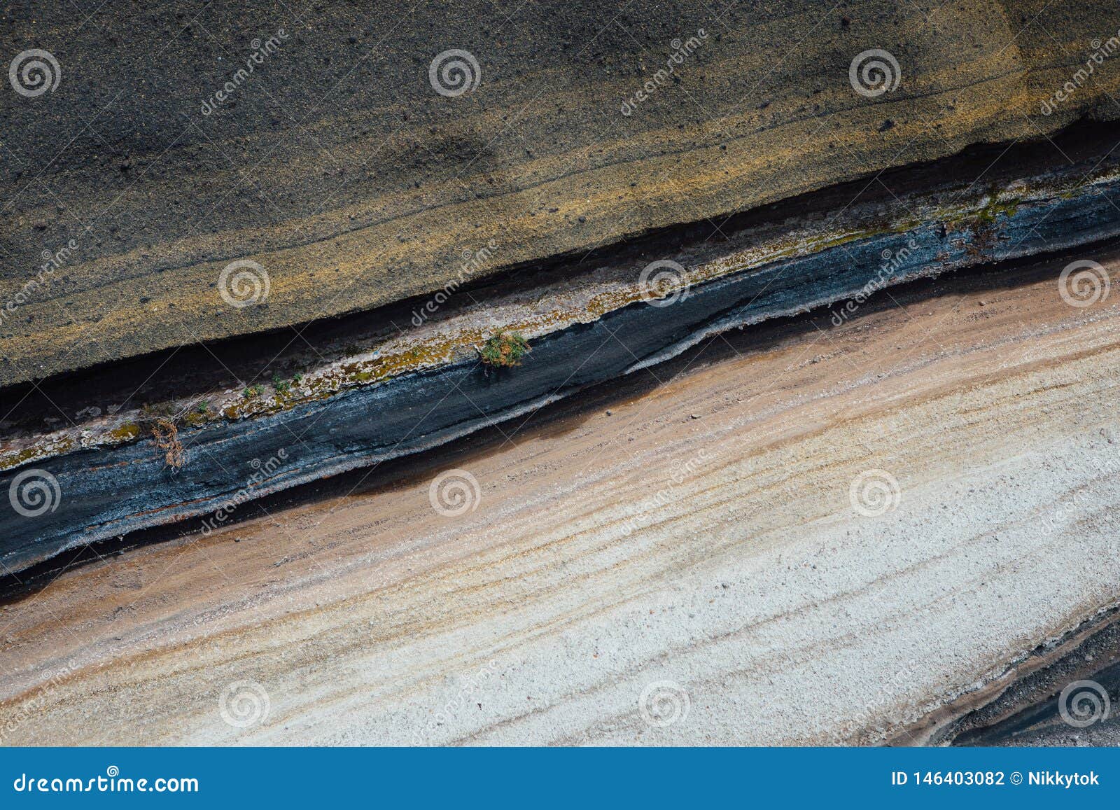 Stratum Of Earth Crust In Cross-section Stock Image | CartoonDealer.com ...