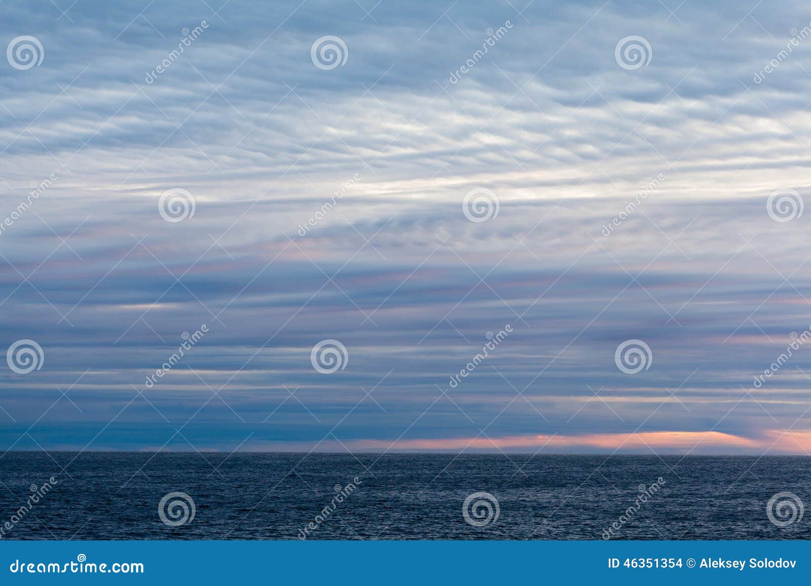 Stratus clouds stock photo. Image of oean, northern, clouds - 46351354