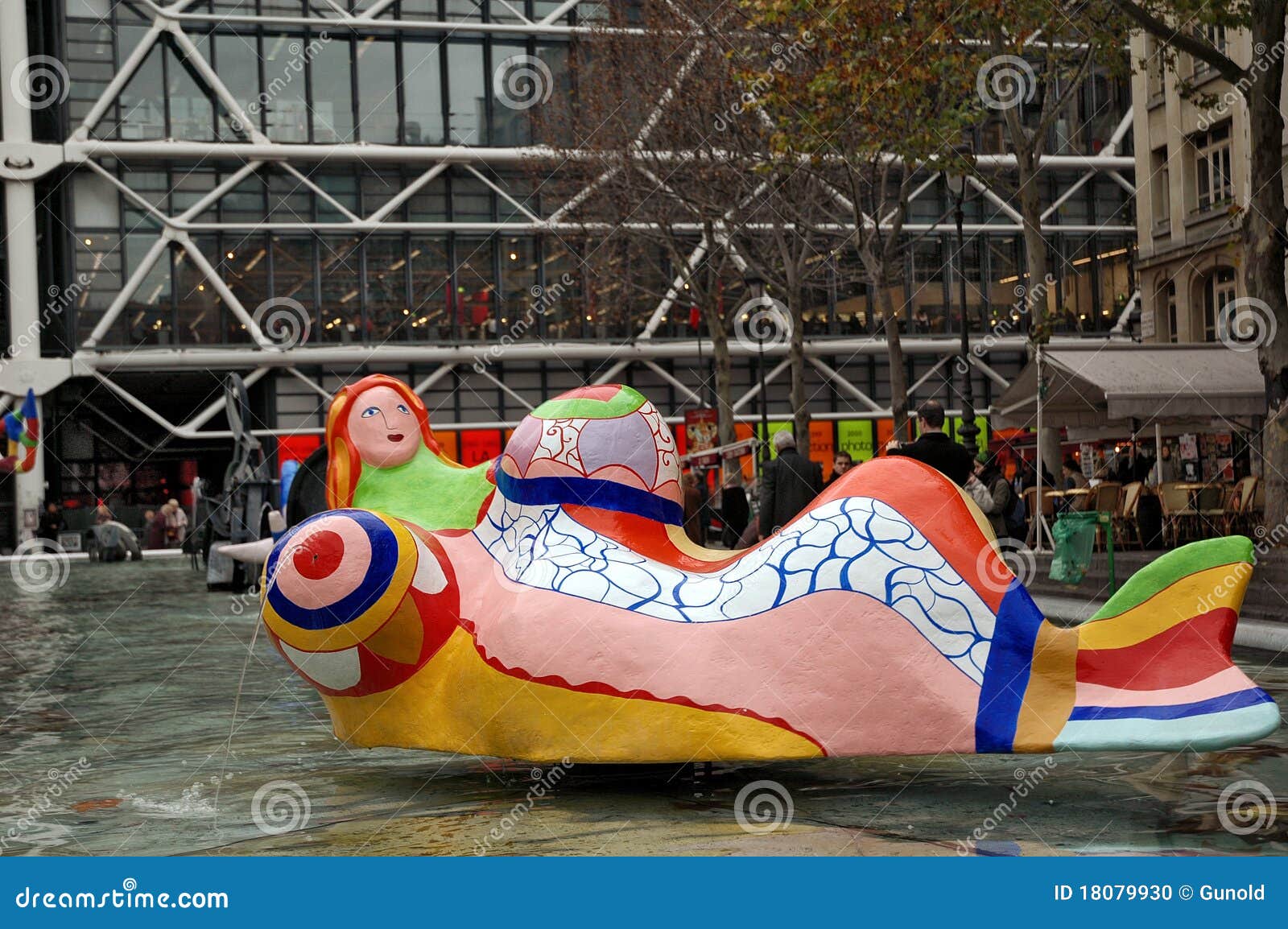 Stravinsky Fountain Editorial Image | CartoonDealer.com #18079930