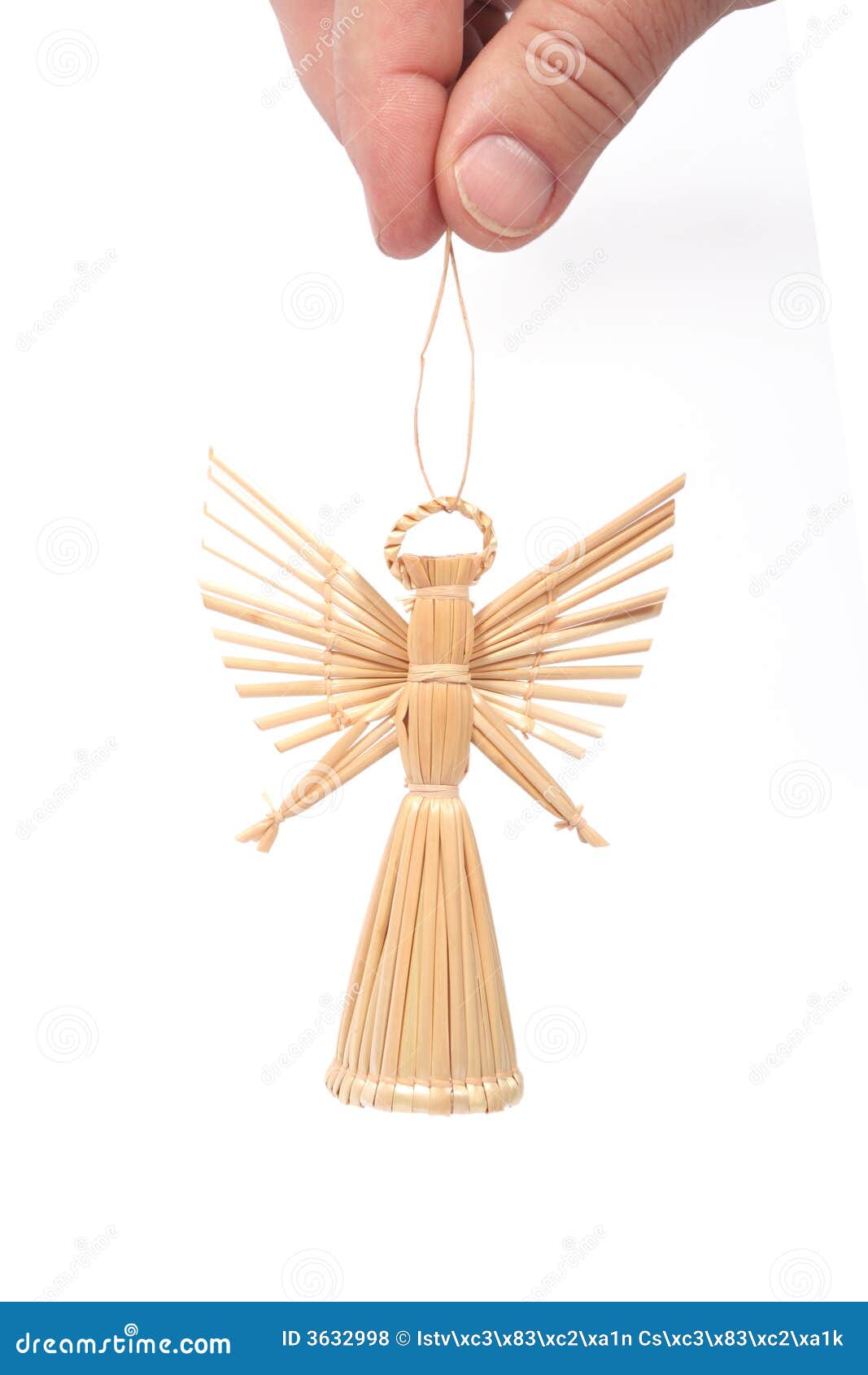 Straw angel stock photo. Image of hanging, holy, decorations - 3632998
