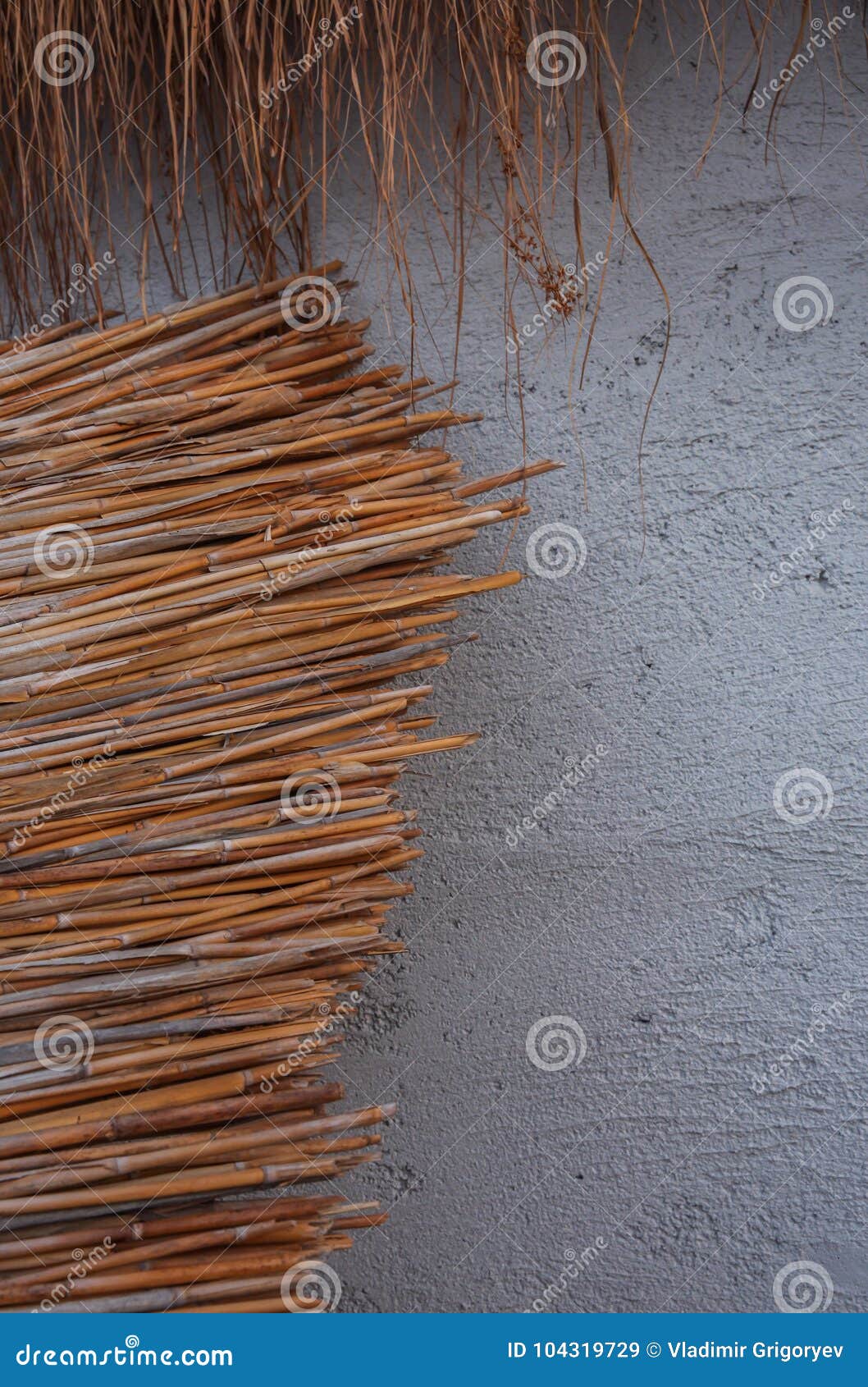 Straw and concrete stock image. Image of texture, water - 104319729