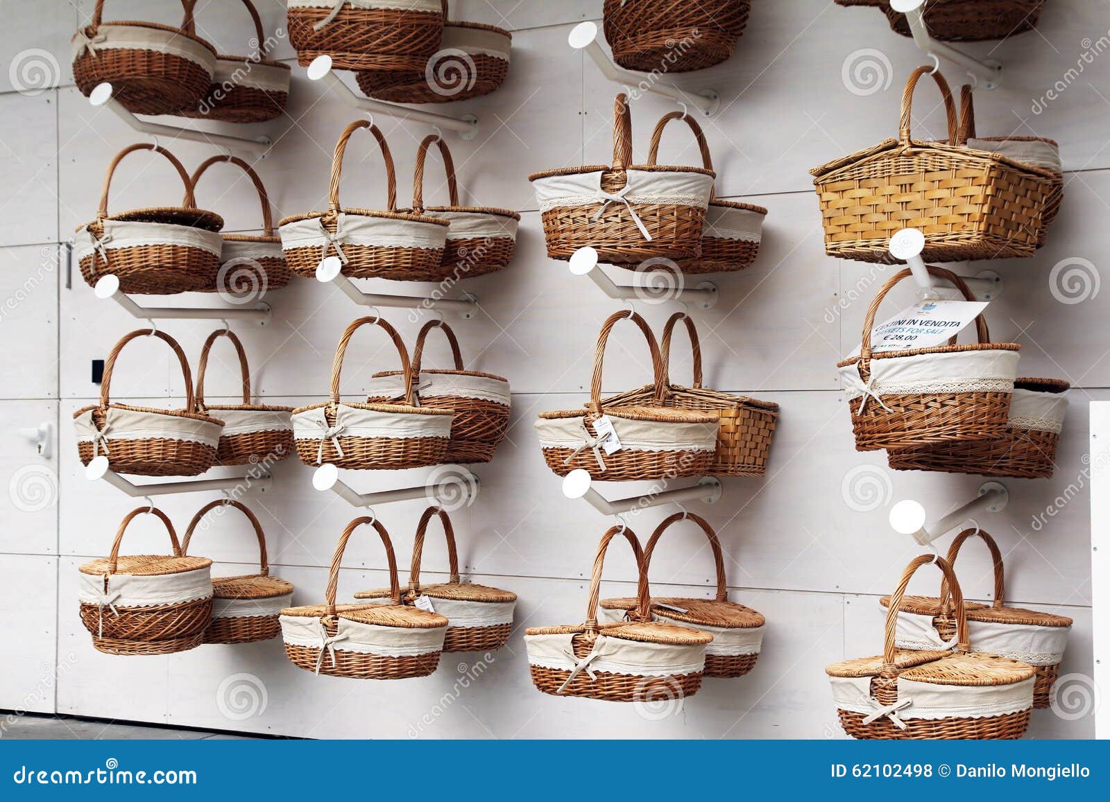 Straw baskets editorial stock photo. Image of straw, traditional - 62102498