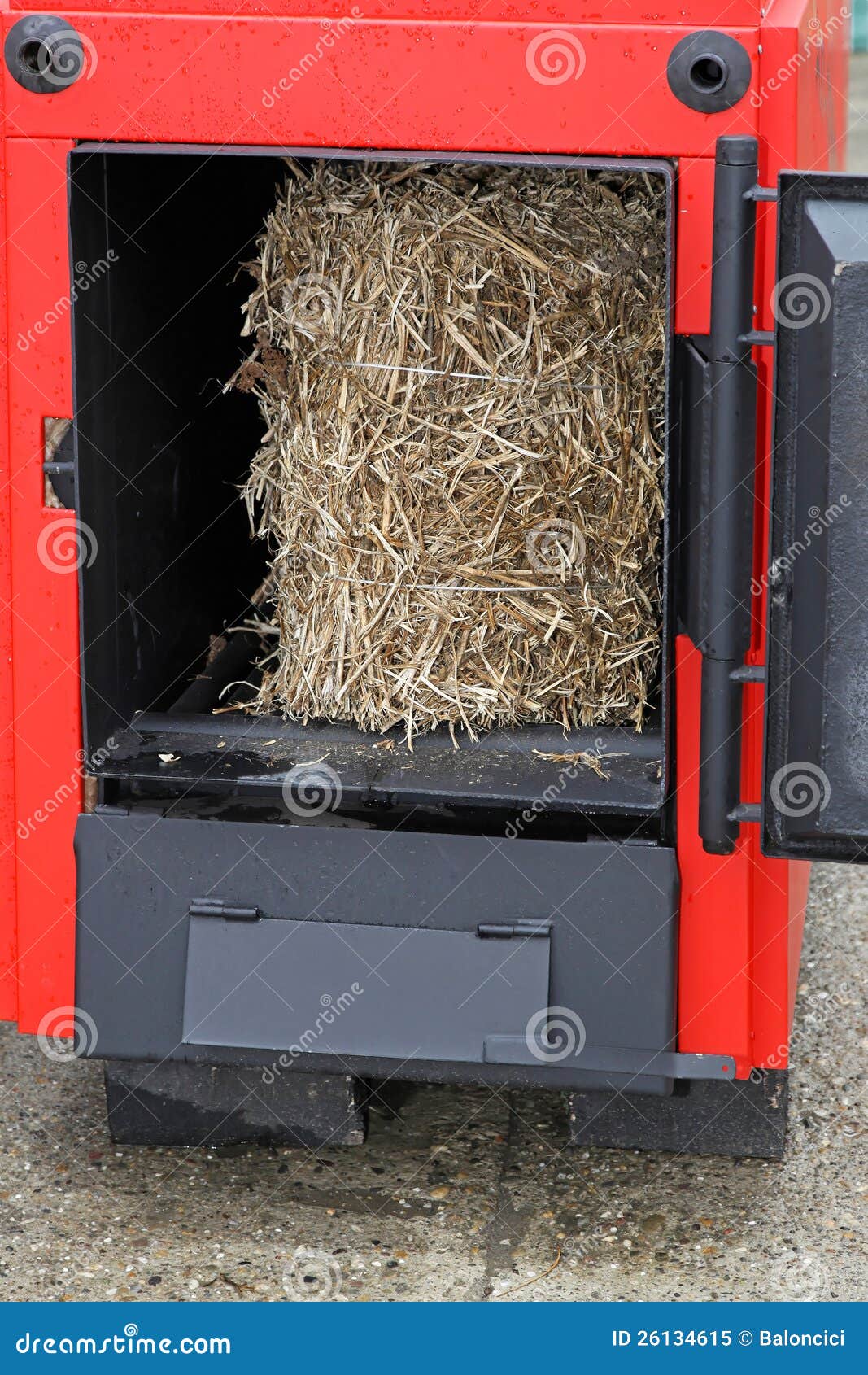 Straw boiler stock image. Image of boiler, heater, fuel - 26134615