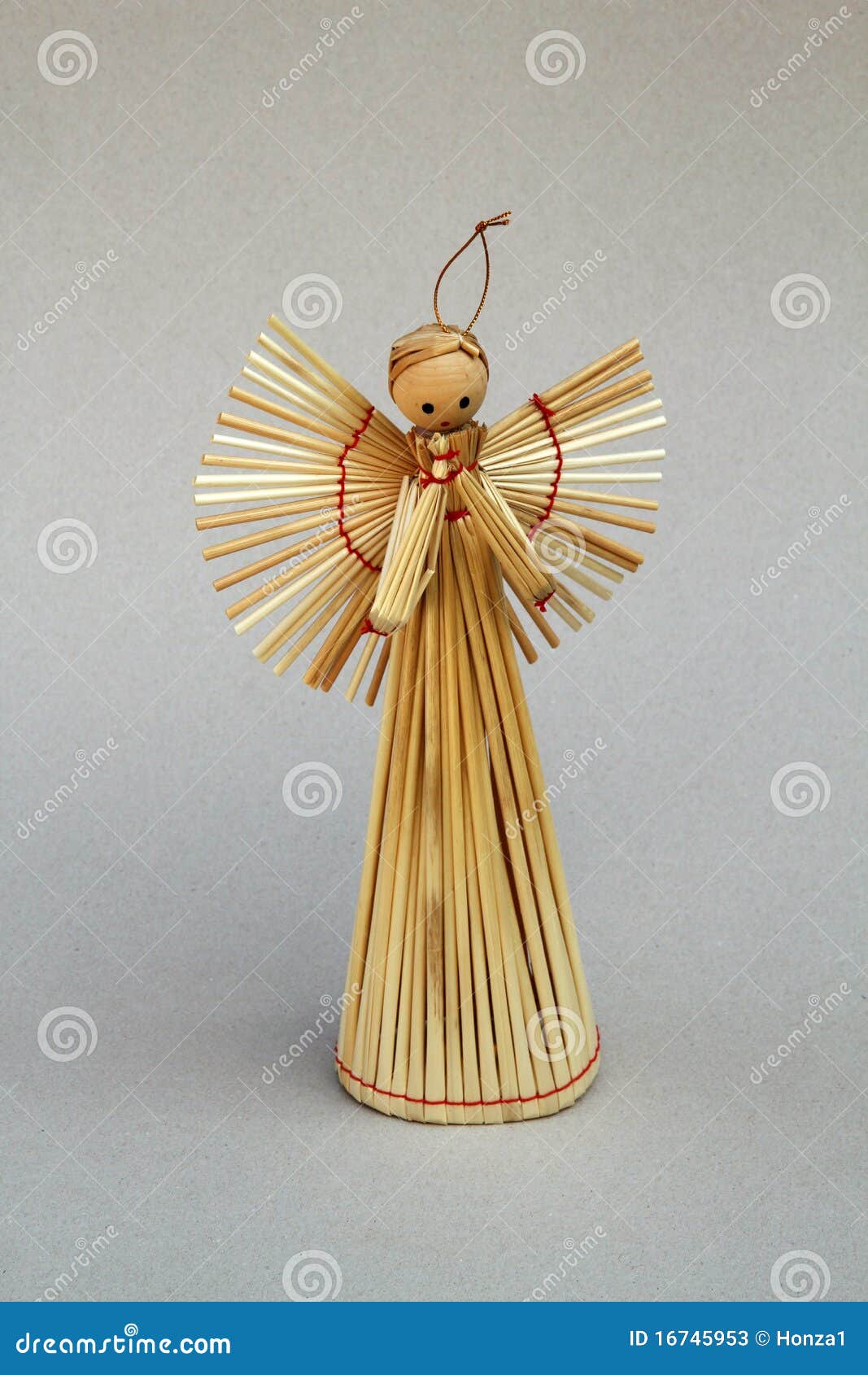 Straw christmas angel stock image. Image of golden, culture - 16745953