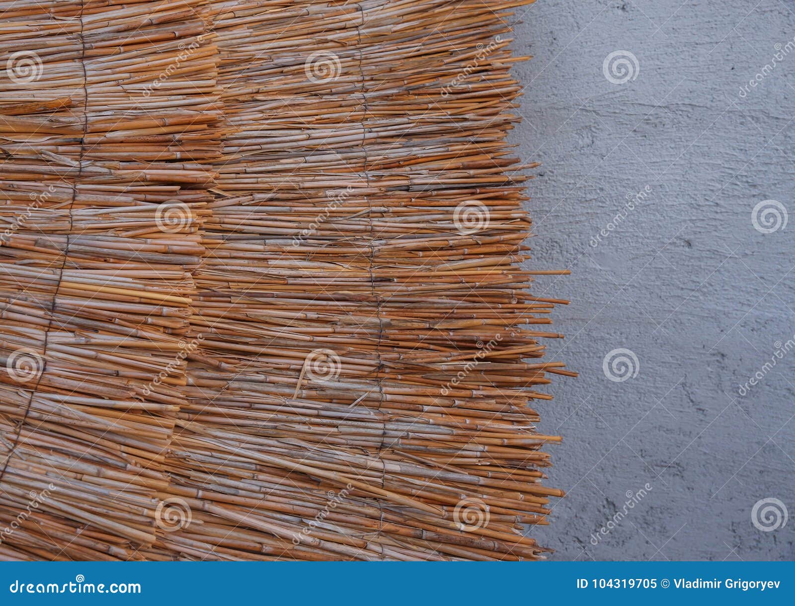 Straw and concrete stock image. Image of background - 104319705