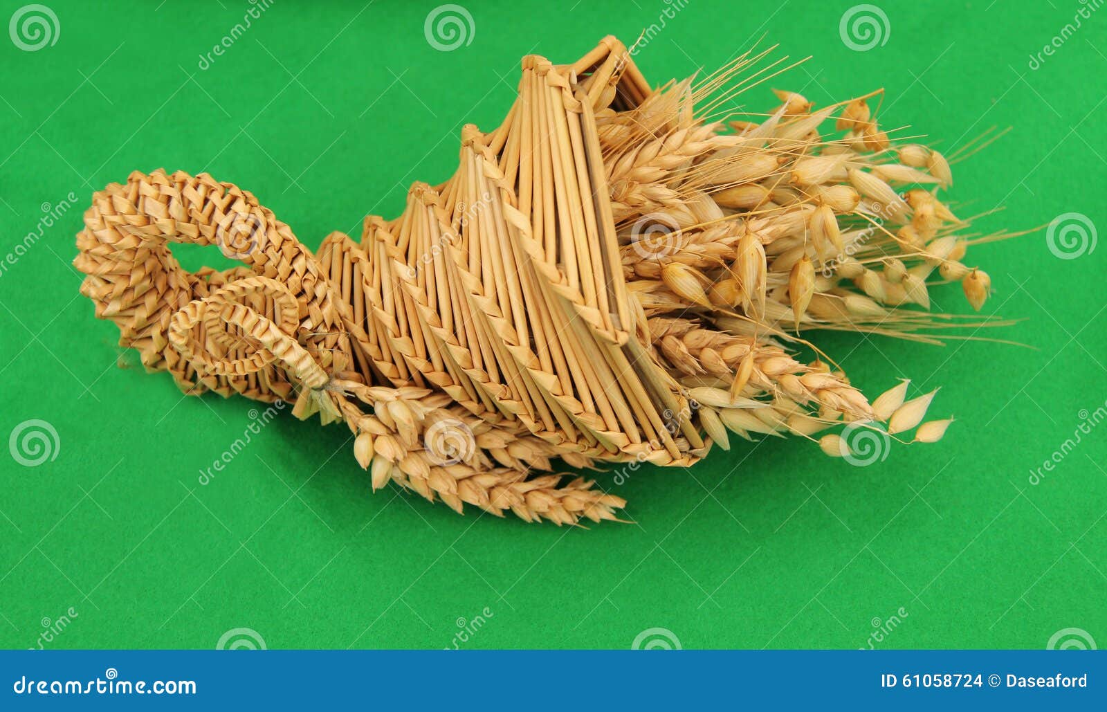 Straw Craft. stock photo. Image of heads, creative, leisure - 61058724