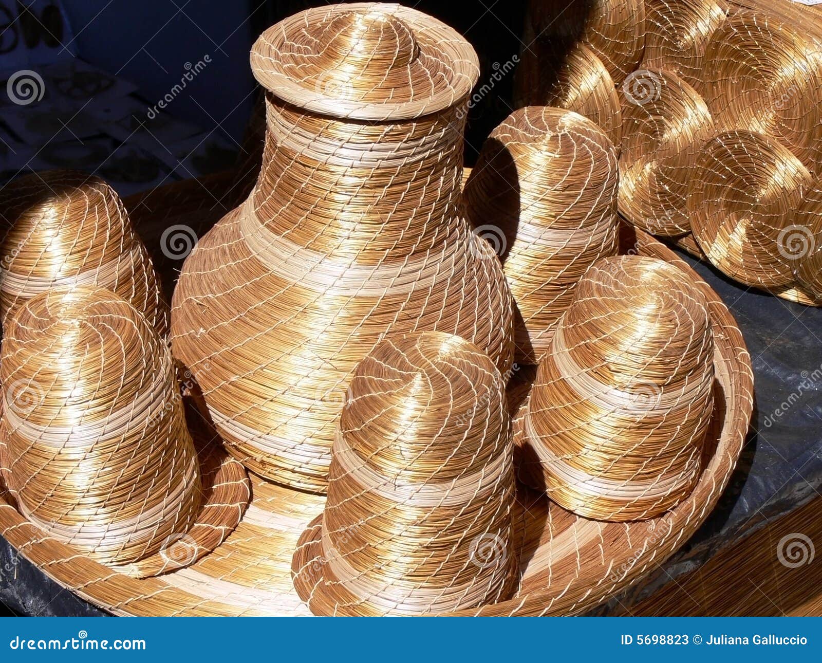 Straw handcrafts stock image. Image of color, brazil, handiwork - 5698823