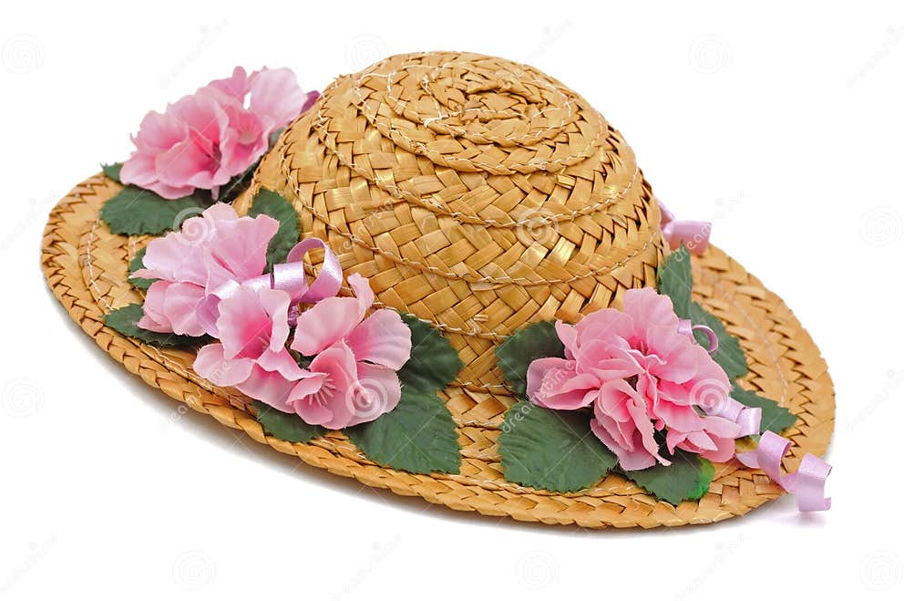 Straw Hat stock image. Image of straw, ladies, sunshine - 17187209