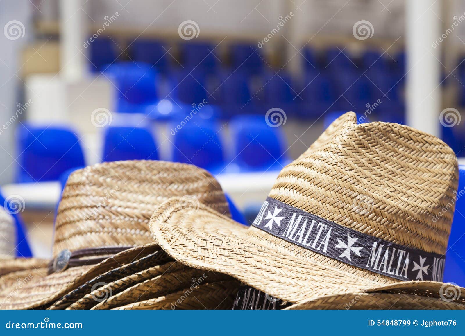 Straw Hat As a Souvenir in Malta Stock Image - Image of travel ...